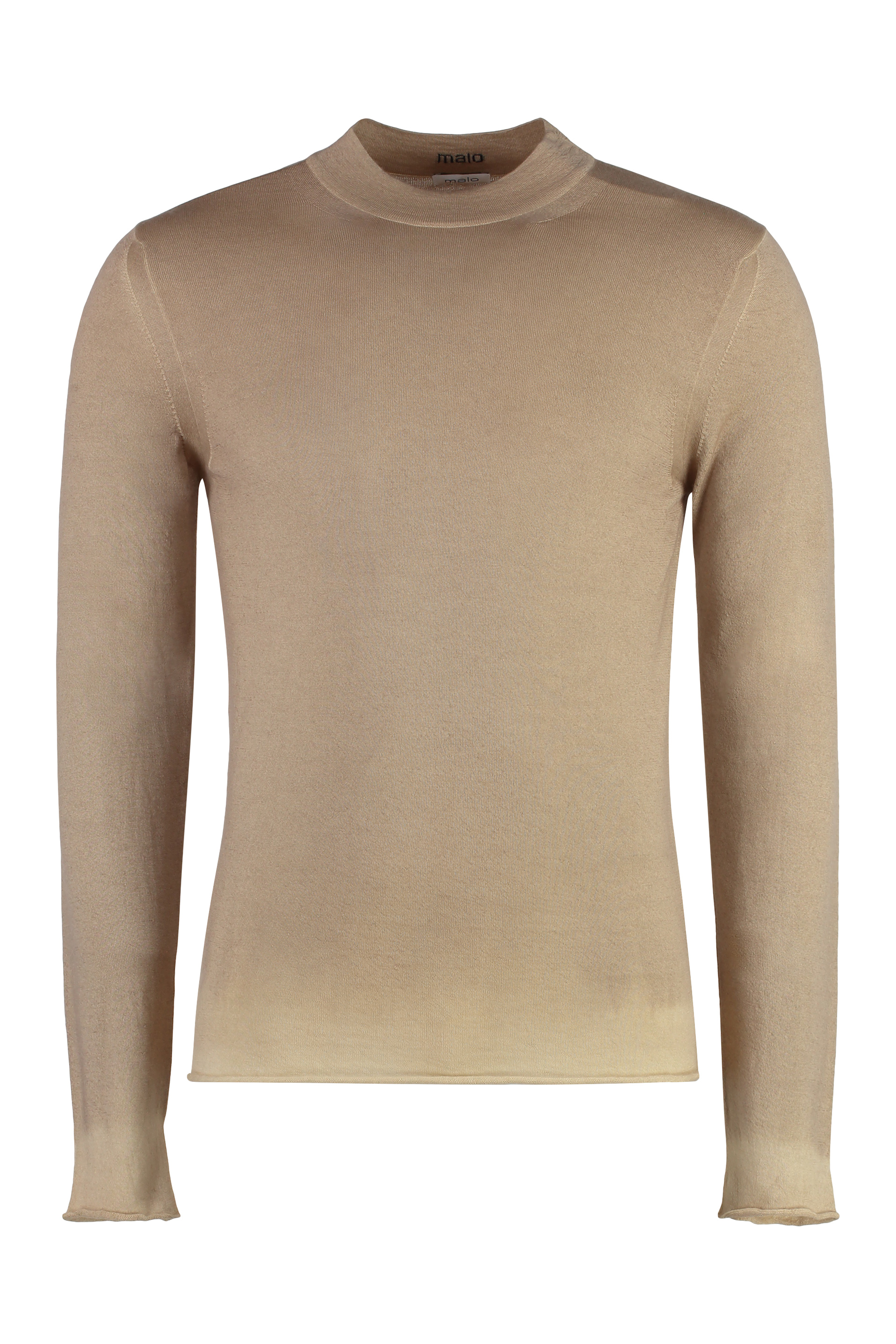 Malo Cashmere Crew-neck Sweater In Beige | ModeSens