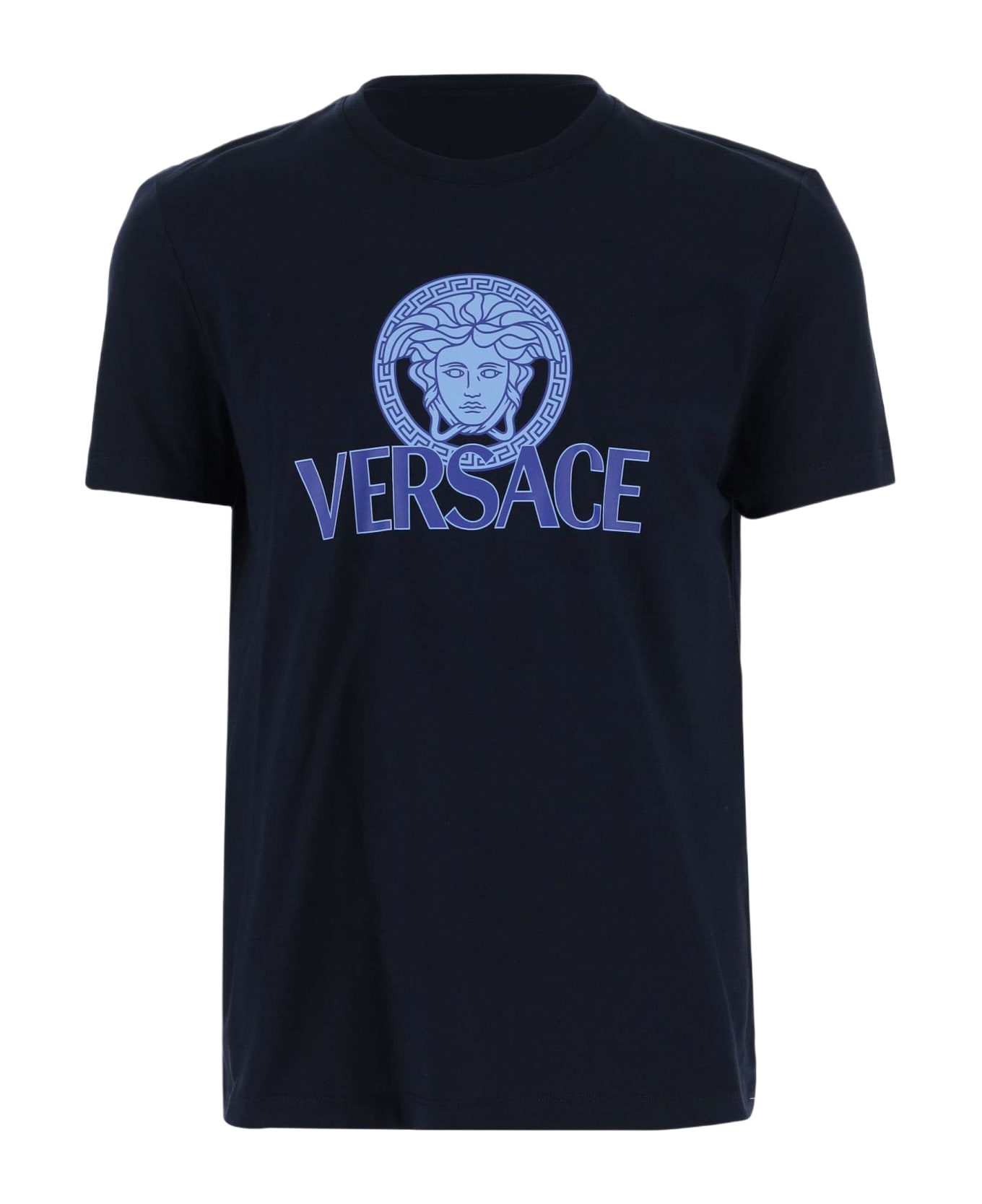 Versace Cotton T-shirt With Logo | italist