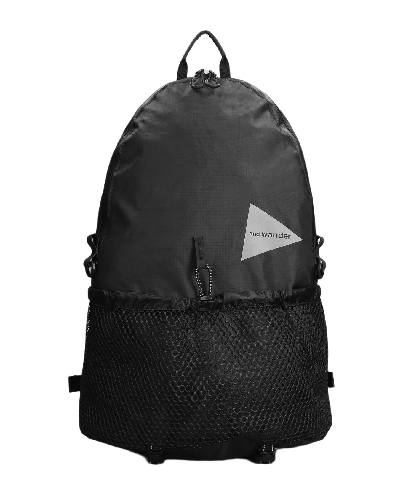 And Wander Backpack In Black Polyester | italist