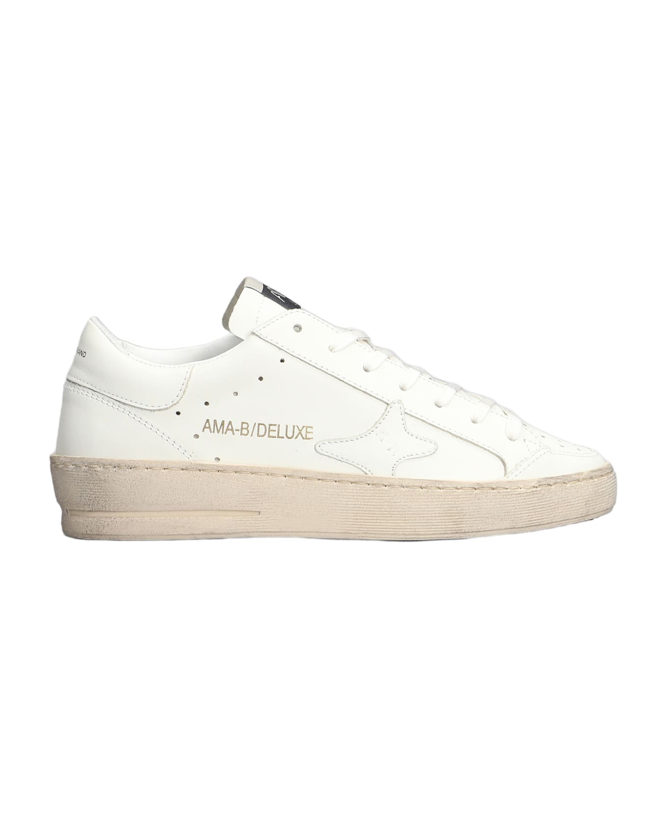 AMA-BRAND Sneakers In White Leather | italist