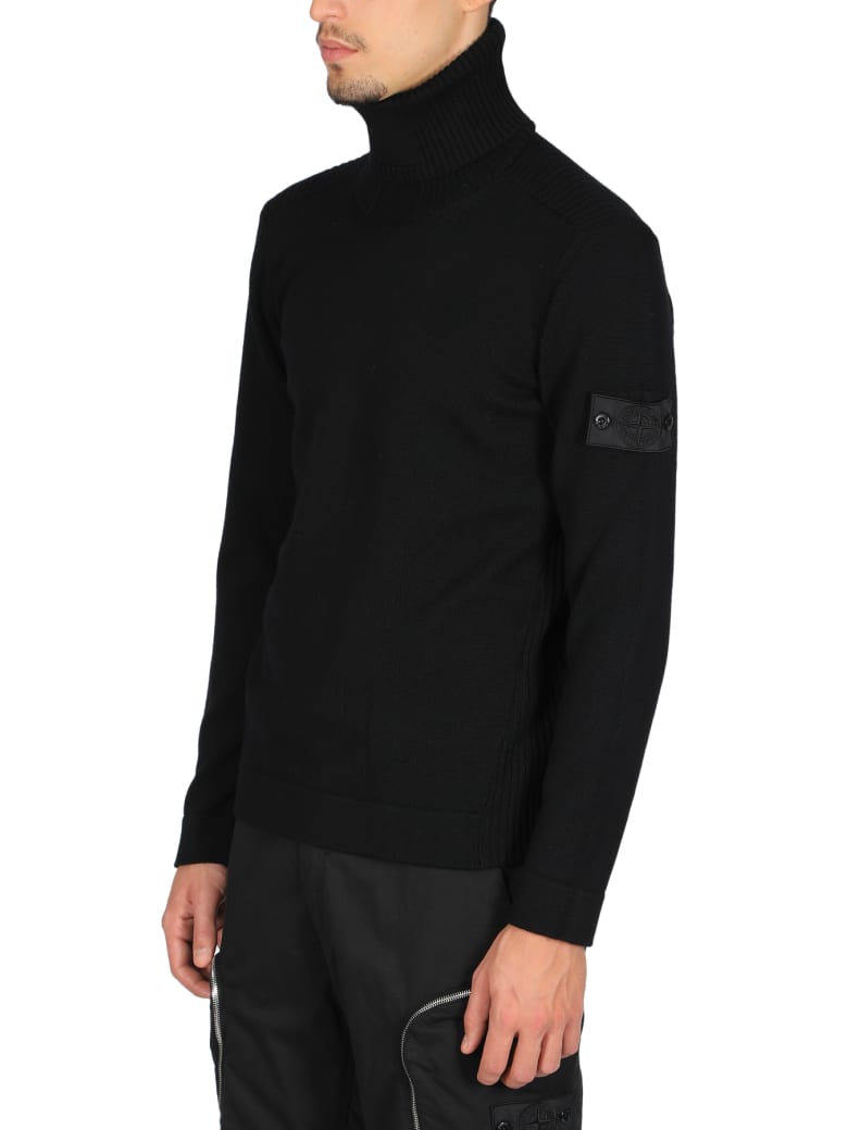 Stone Island Shadow Project Ribbed Turtle Neck | italist
