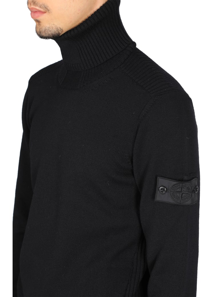 Stone Island Shadow Project Ribbed Turtle Neck | italist