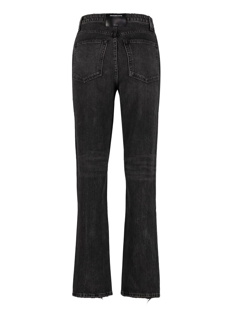 Alexander Wang Cult Flip Straight Leg Jeans | italist