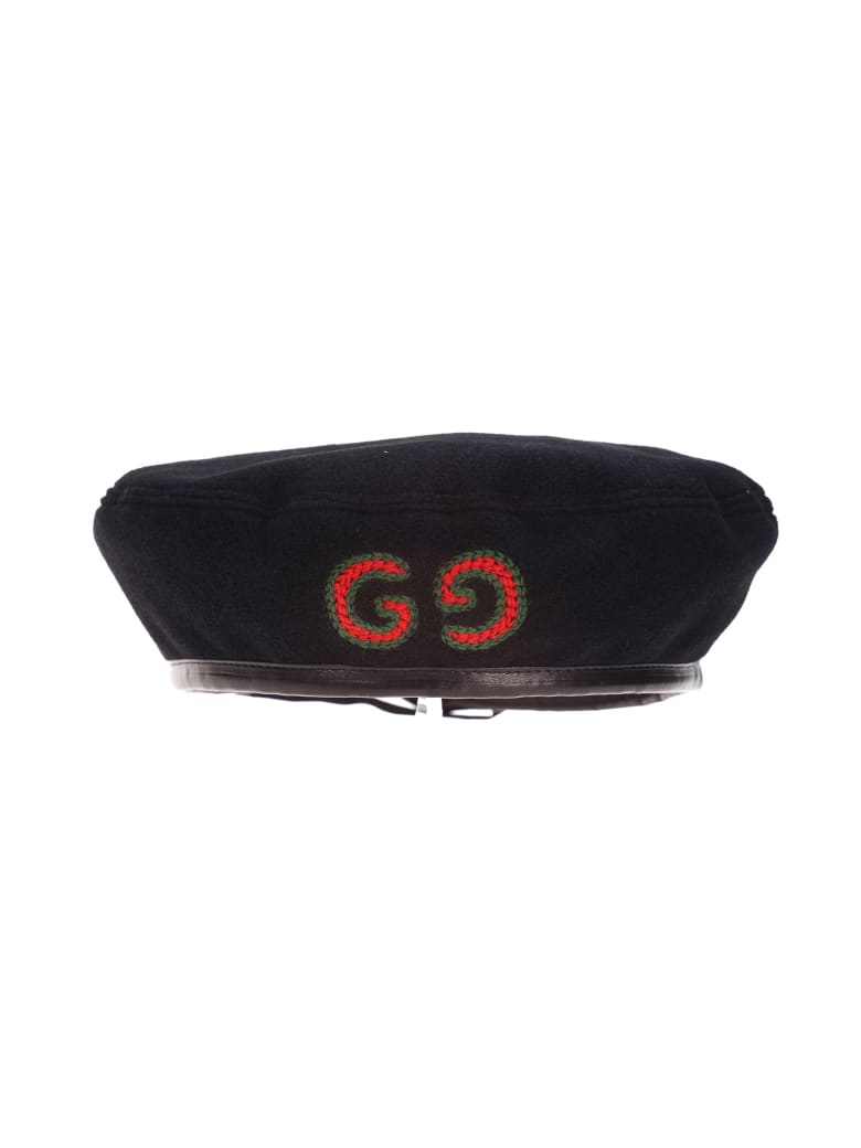Gucci Black Beret | italist, ALWAYS LIKE A SALE