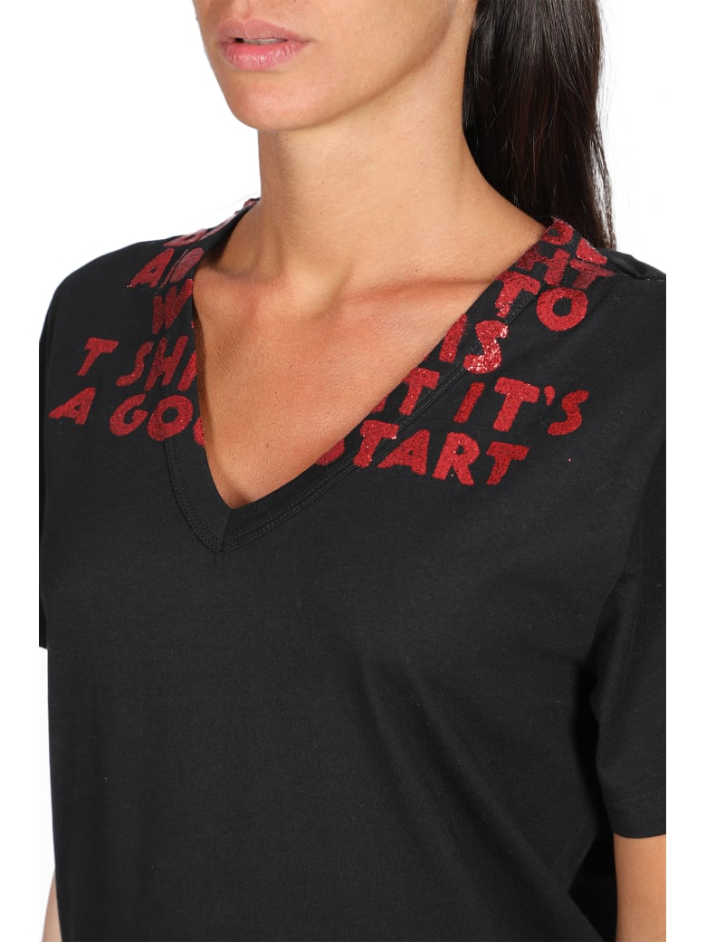 MM6 Maison Margiela MM6 Maison Margiela Short Sleeve T-Shirt - Nero ...