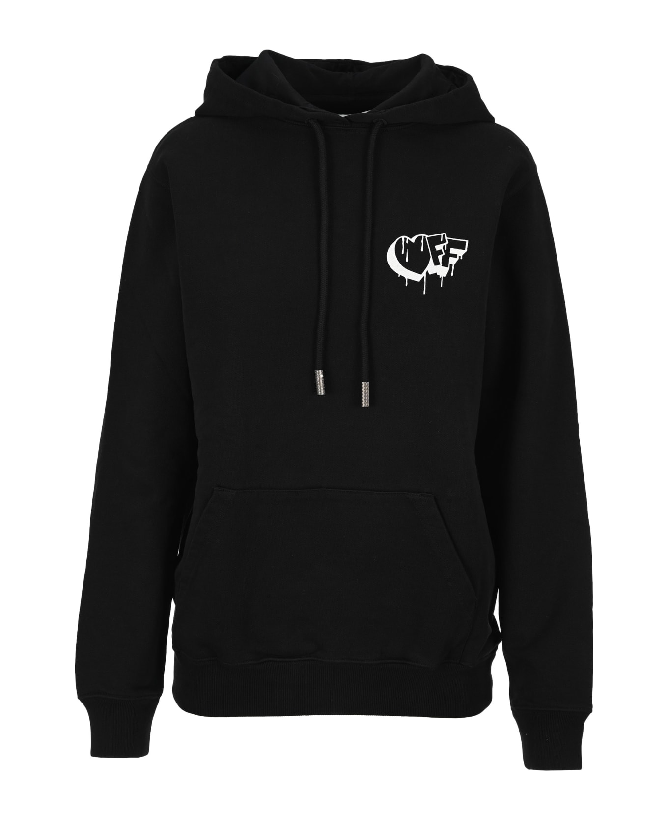 Off-White Off White Dripping Logo Hoodie | italist