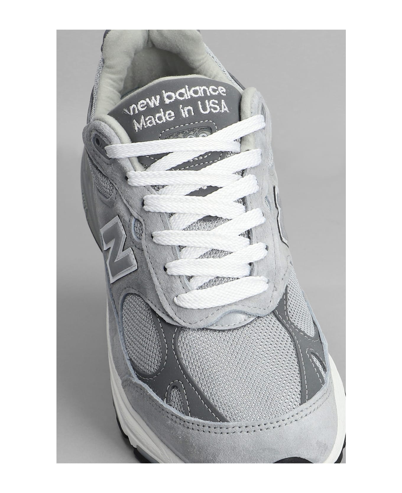 New Balance 993 Sneakers In Grey Suede And Fabric | italist, ALWAYS ...