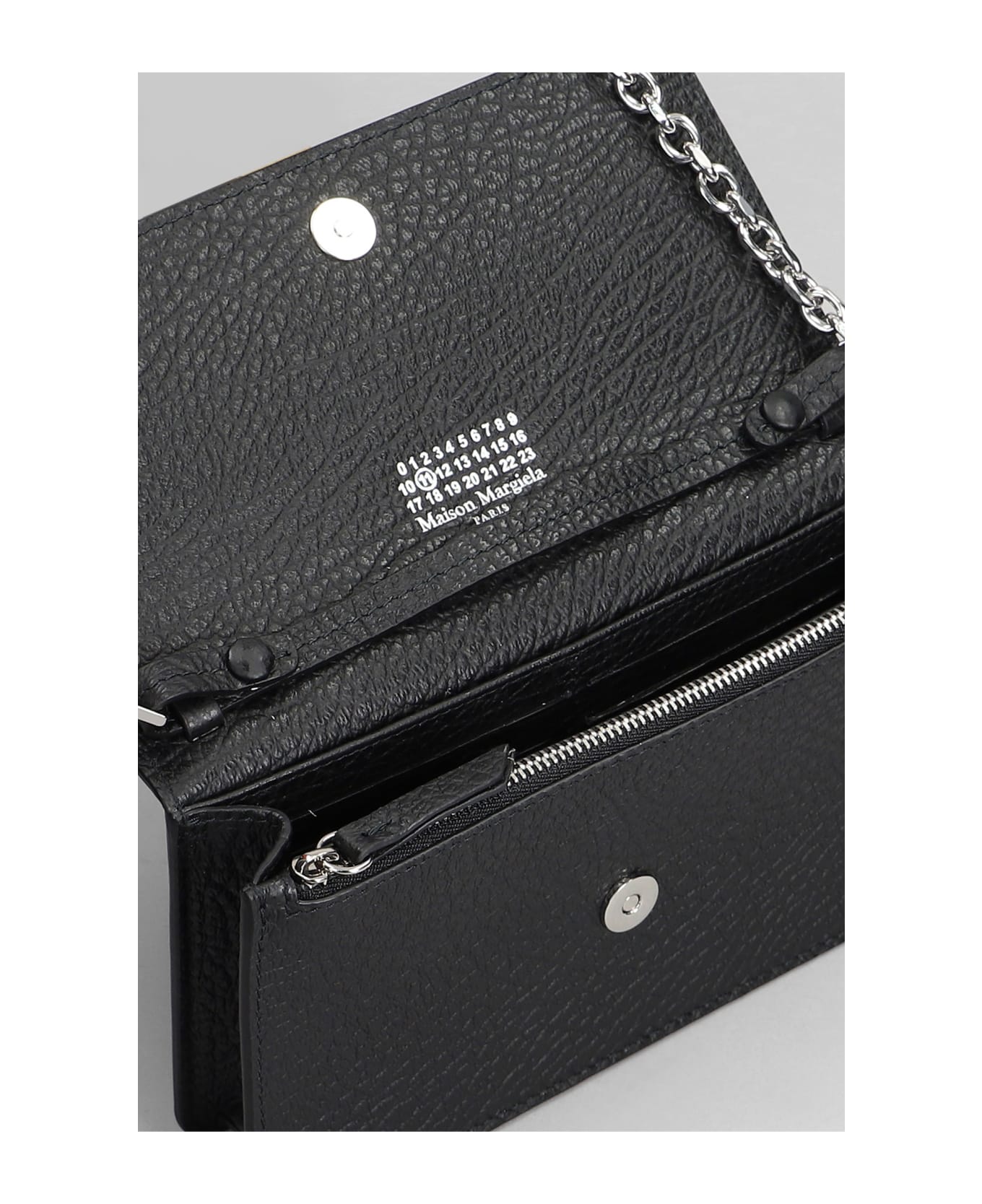 Maison Margiela Wallet In Black Leather | italist