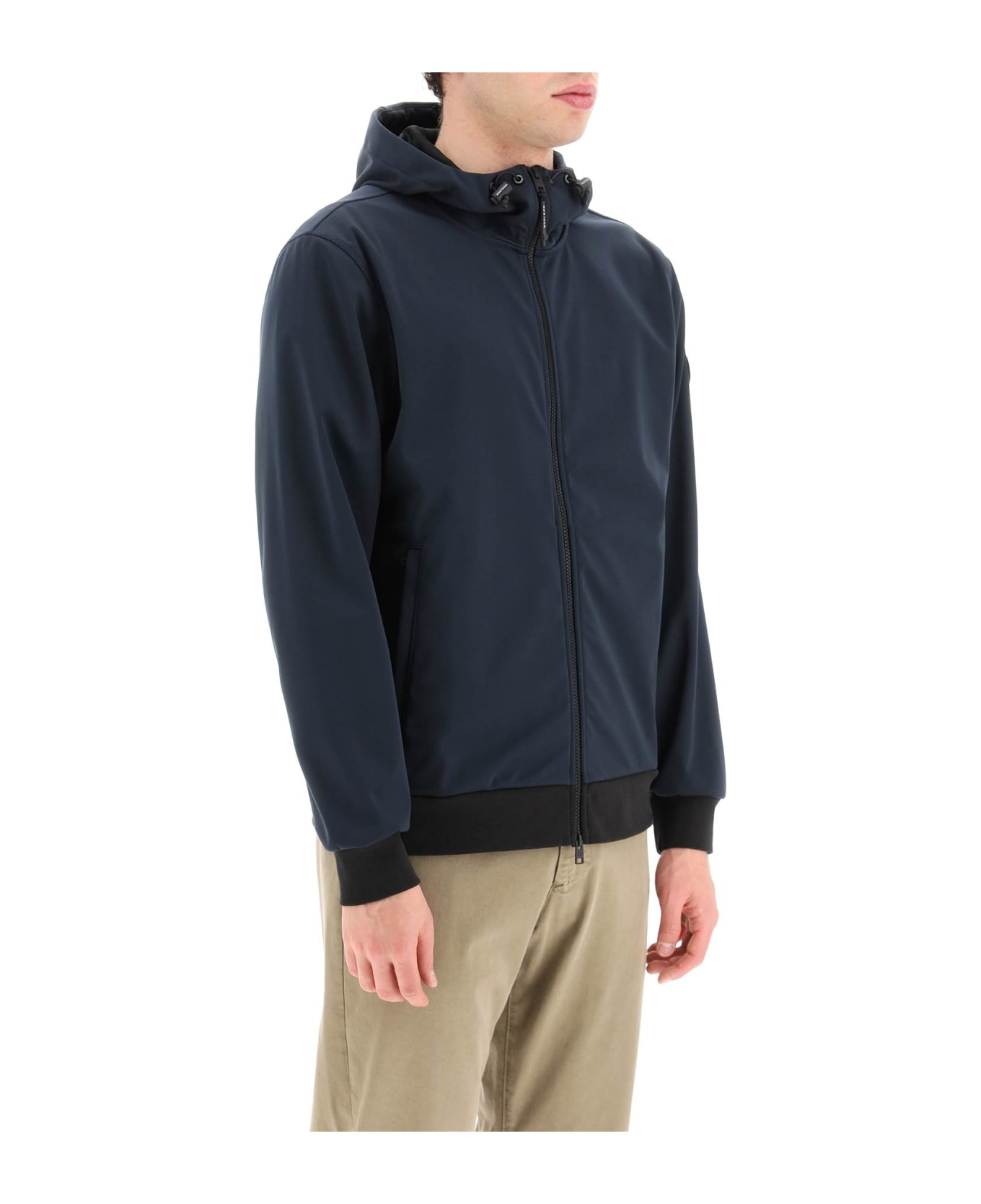 Woolrich Hooded Softshell Jacket | italist