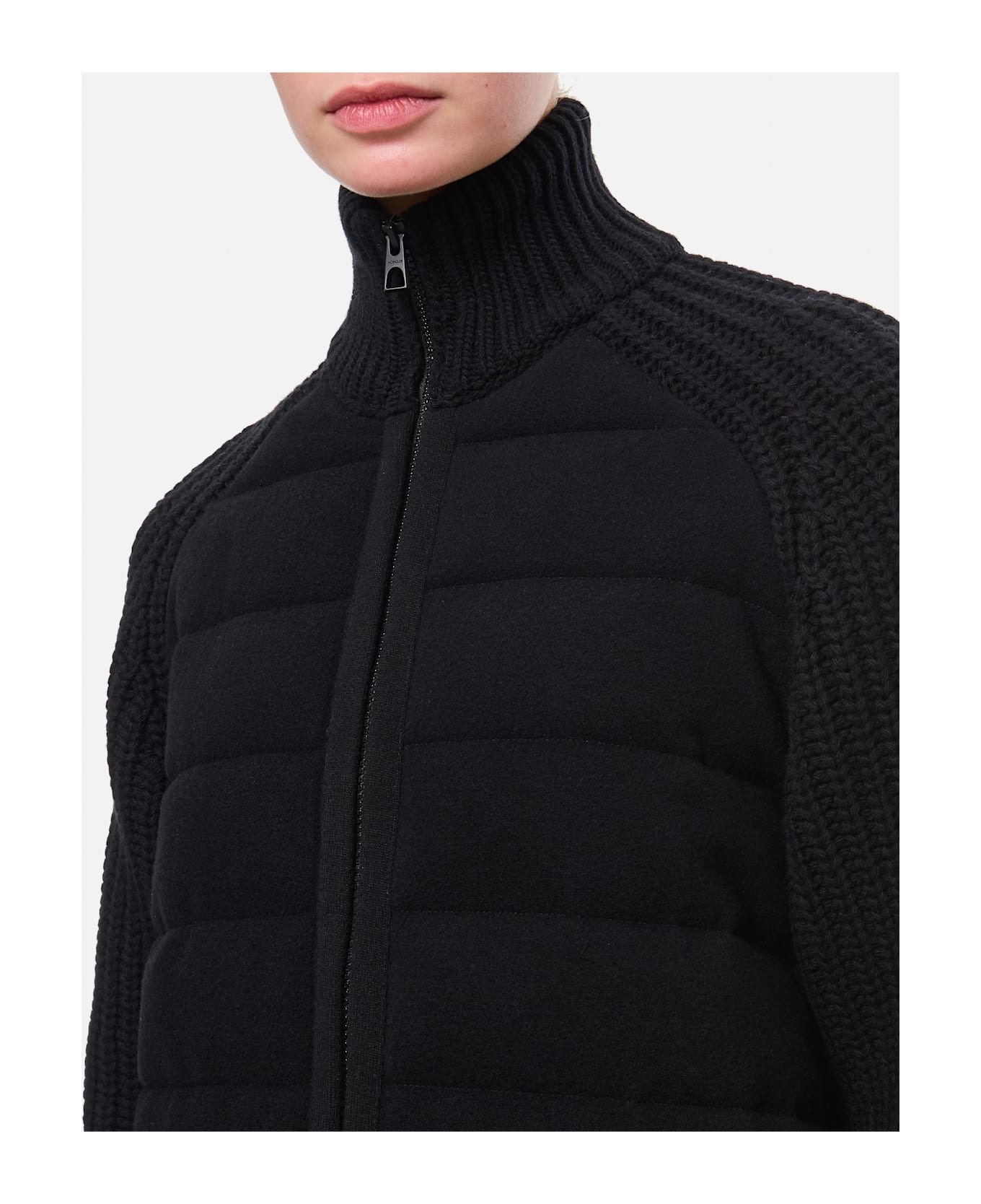 Moncler Knit Sleeves Jacket | italist