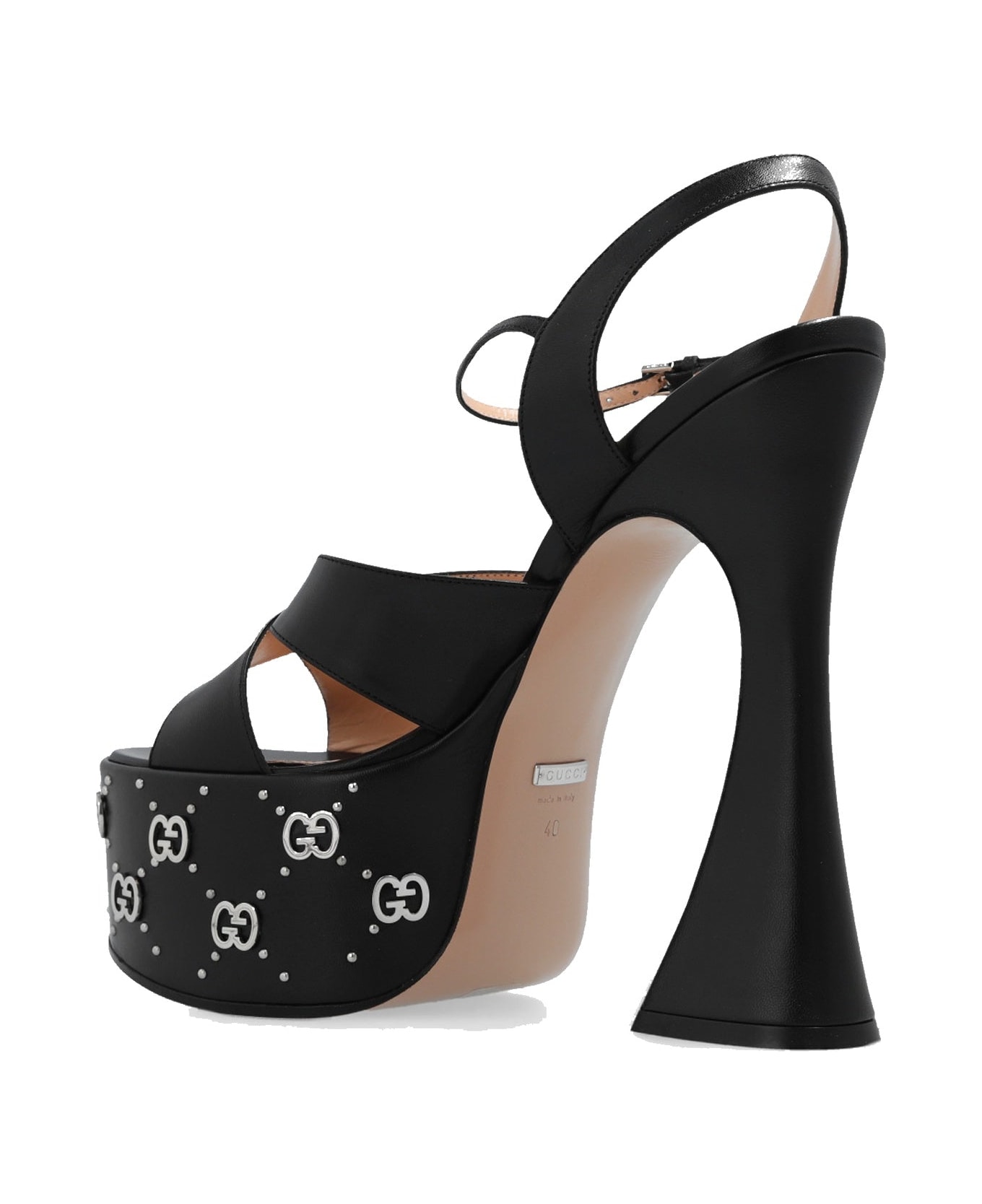 Gucci Leather Platform Sandals | italist
