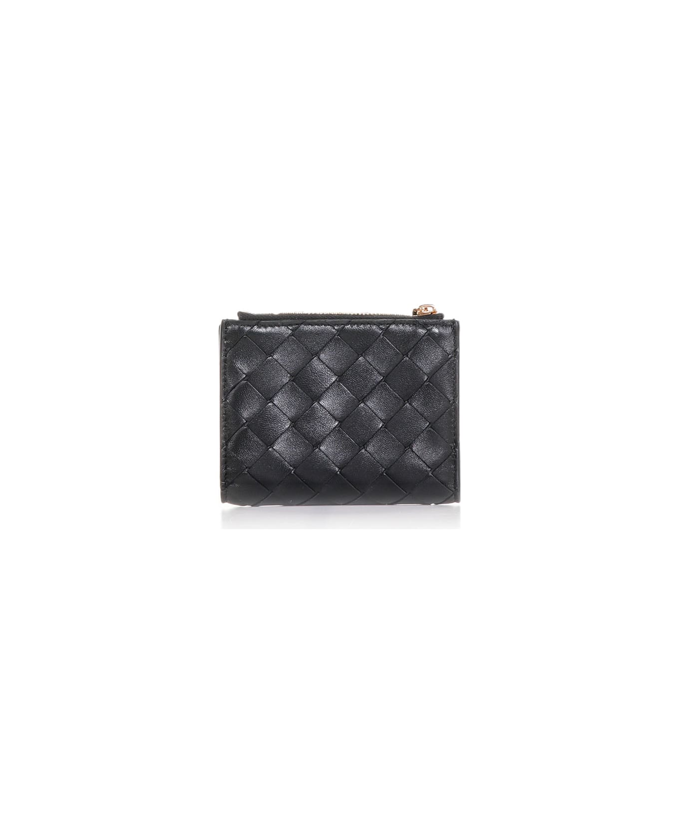 Bottega Veneta Leather Wallet With Woven Pattern | italist, ALWAYS LIKE ...