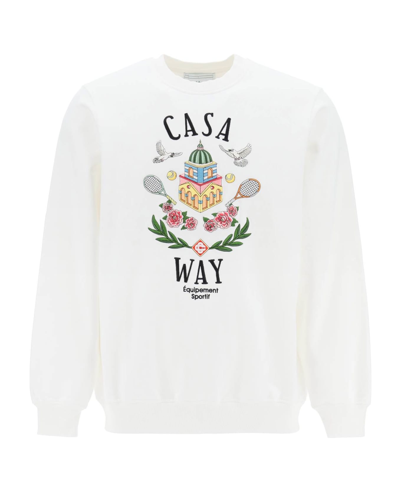 Casablanca Casa Way Crew-neck Sweatshirt | italist