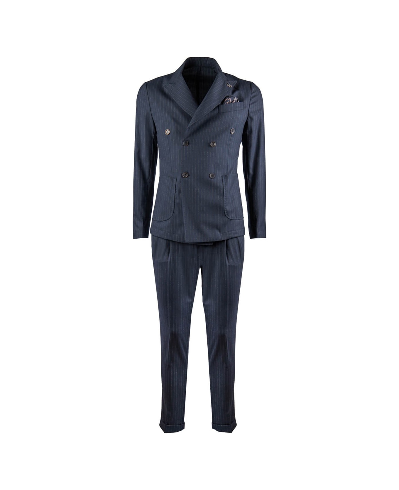 Bob Blue Beige Pinstripe Suit | italist