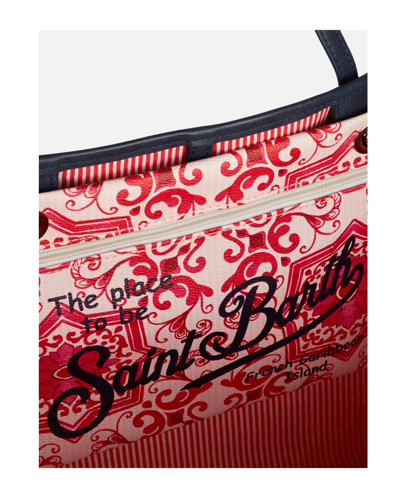 MC2 Saint Barth Maiolica Print Saint Barth Logo Bag | italist, ALWAYS ...