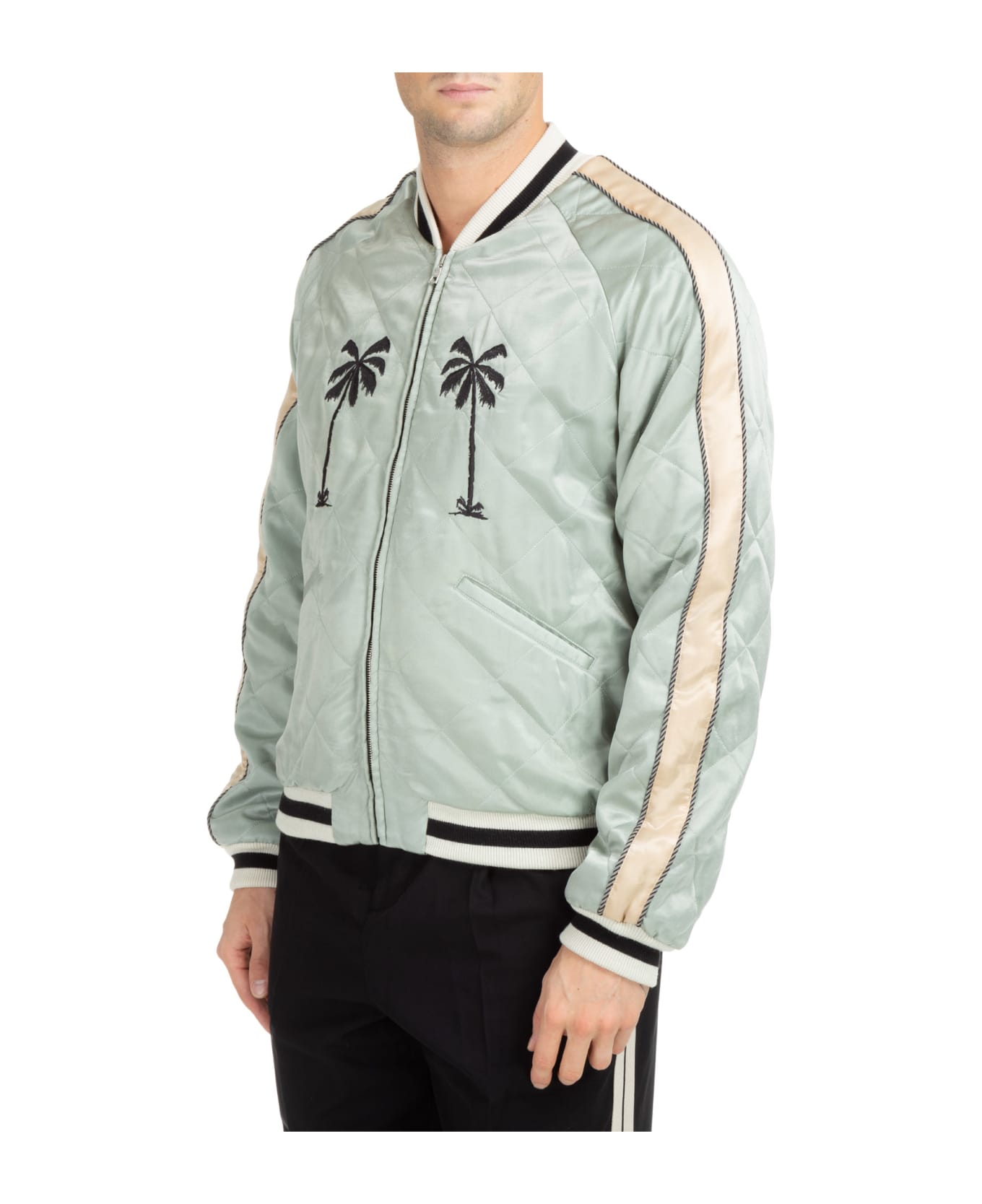 Palm Angels Life Is Palm Life Is Palm Bomber Jacket | italist, ALWAYS ...