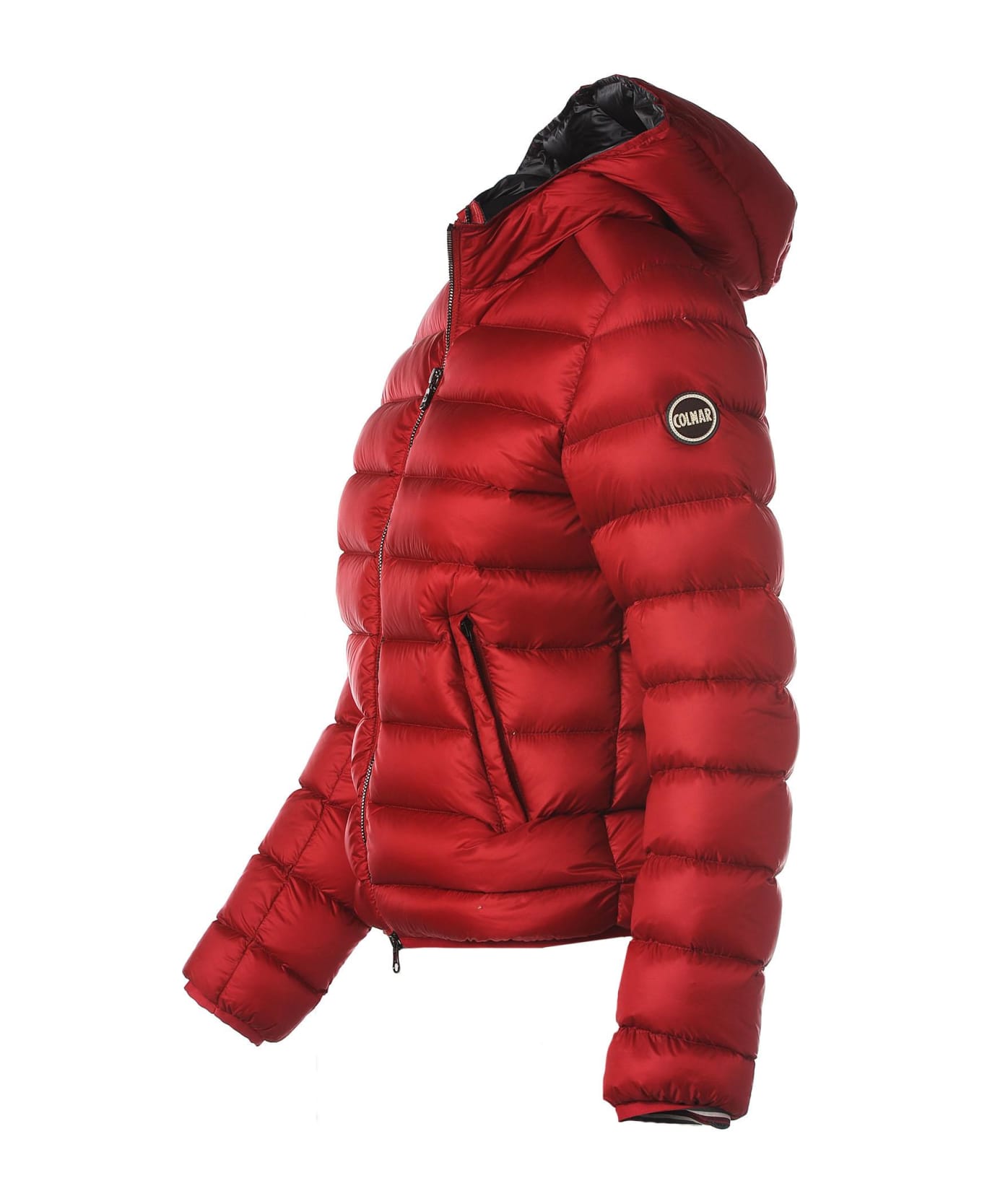Colmar Hooded Red Down Jacket | italist