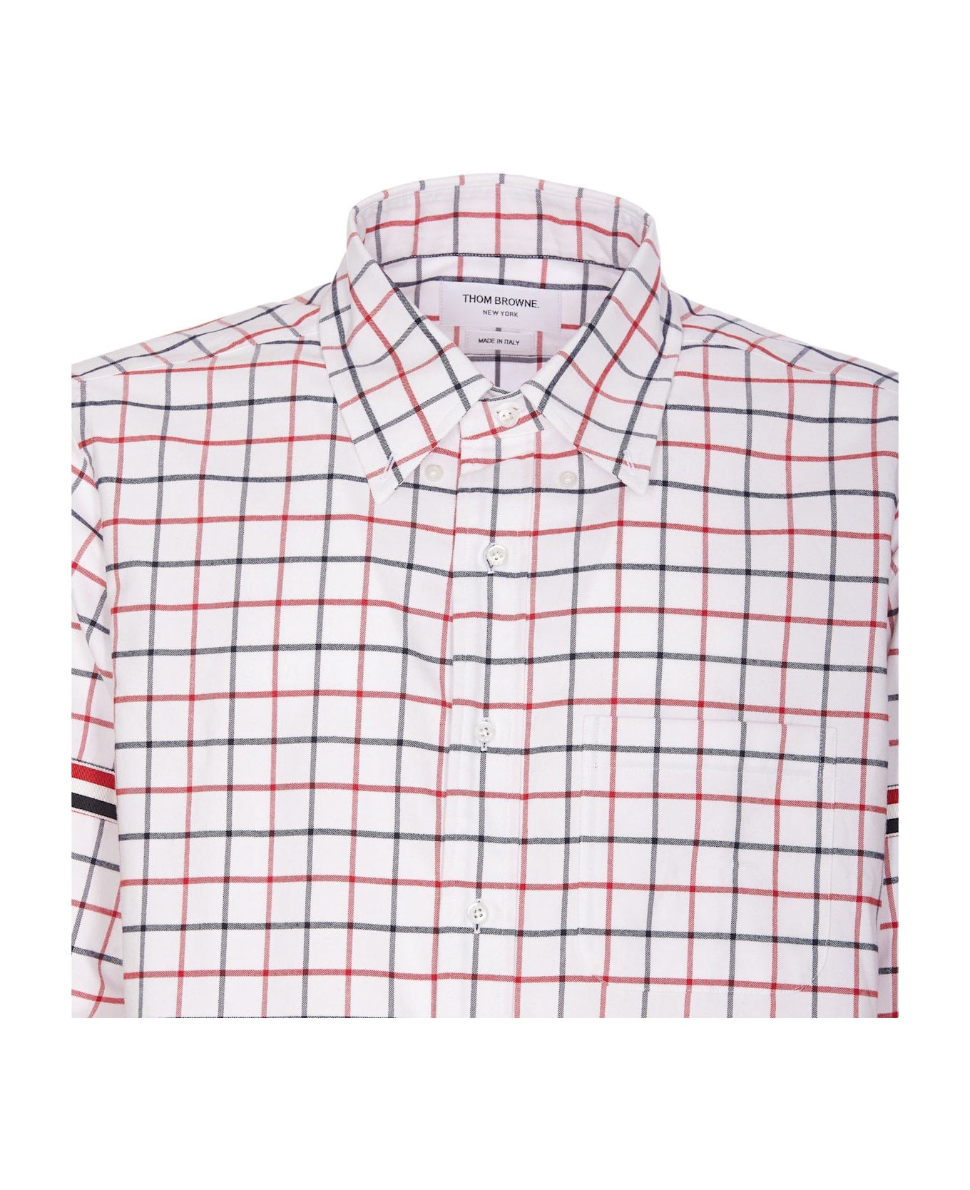Thom Browne Checked Shirt | italist Thom Browne Checked Shirt | italist