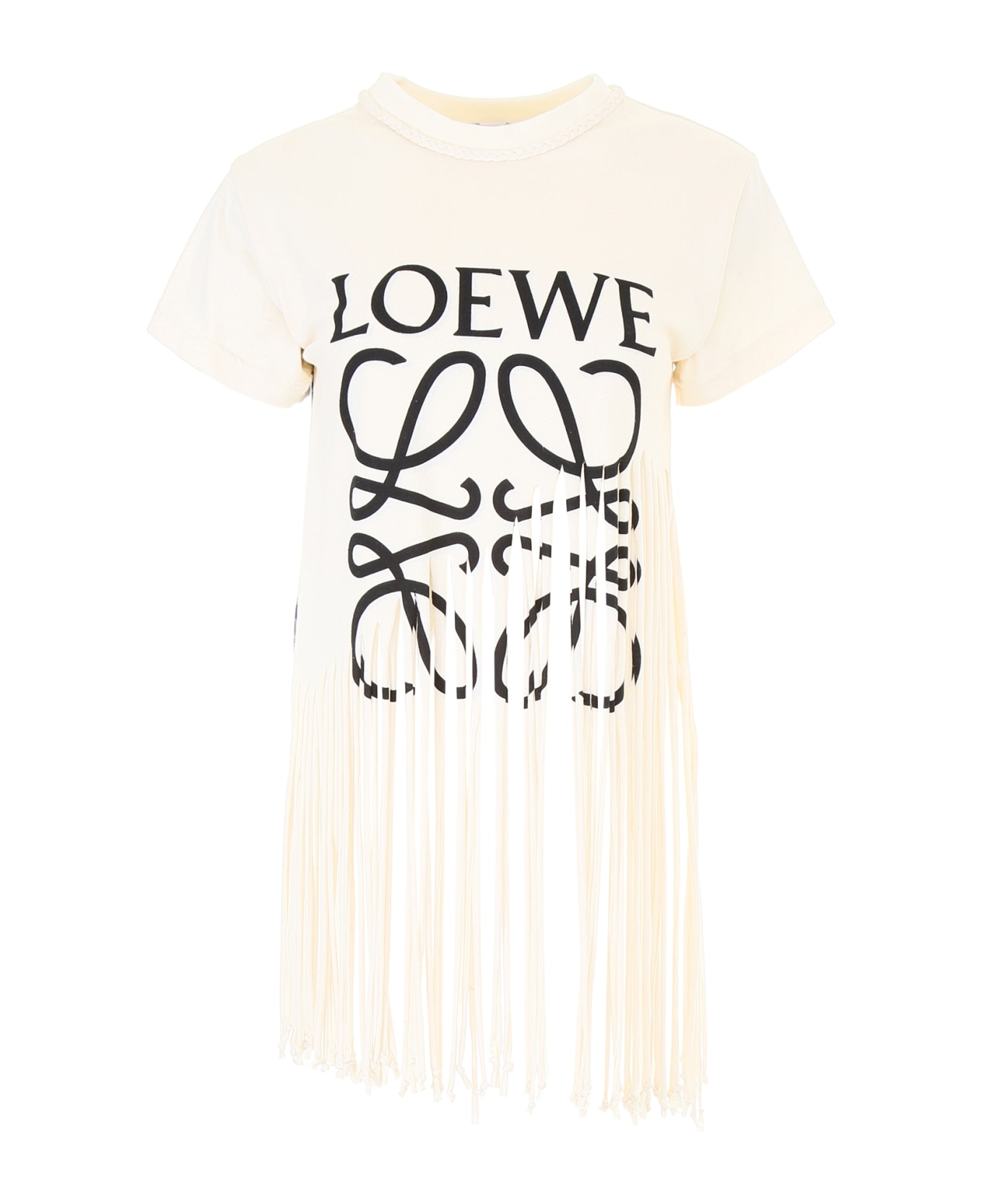 Loewe Logo Fringed T-shirt | italist
