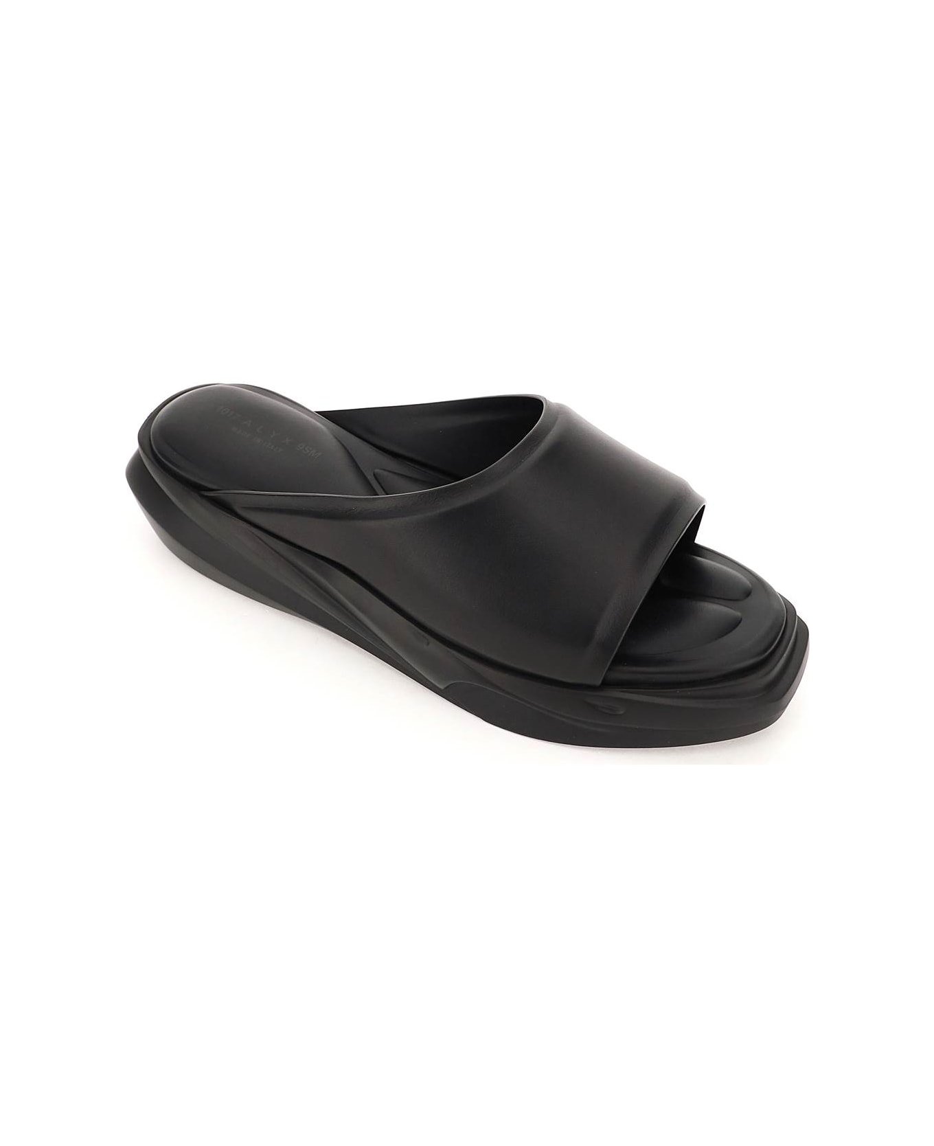 1017 ALYX 9SM Leather Mono Slides | italist