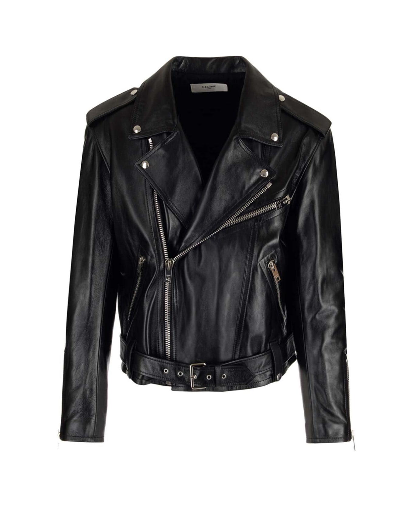 Celine Biker Leather Jacket | italist