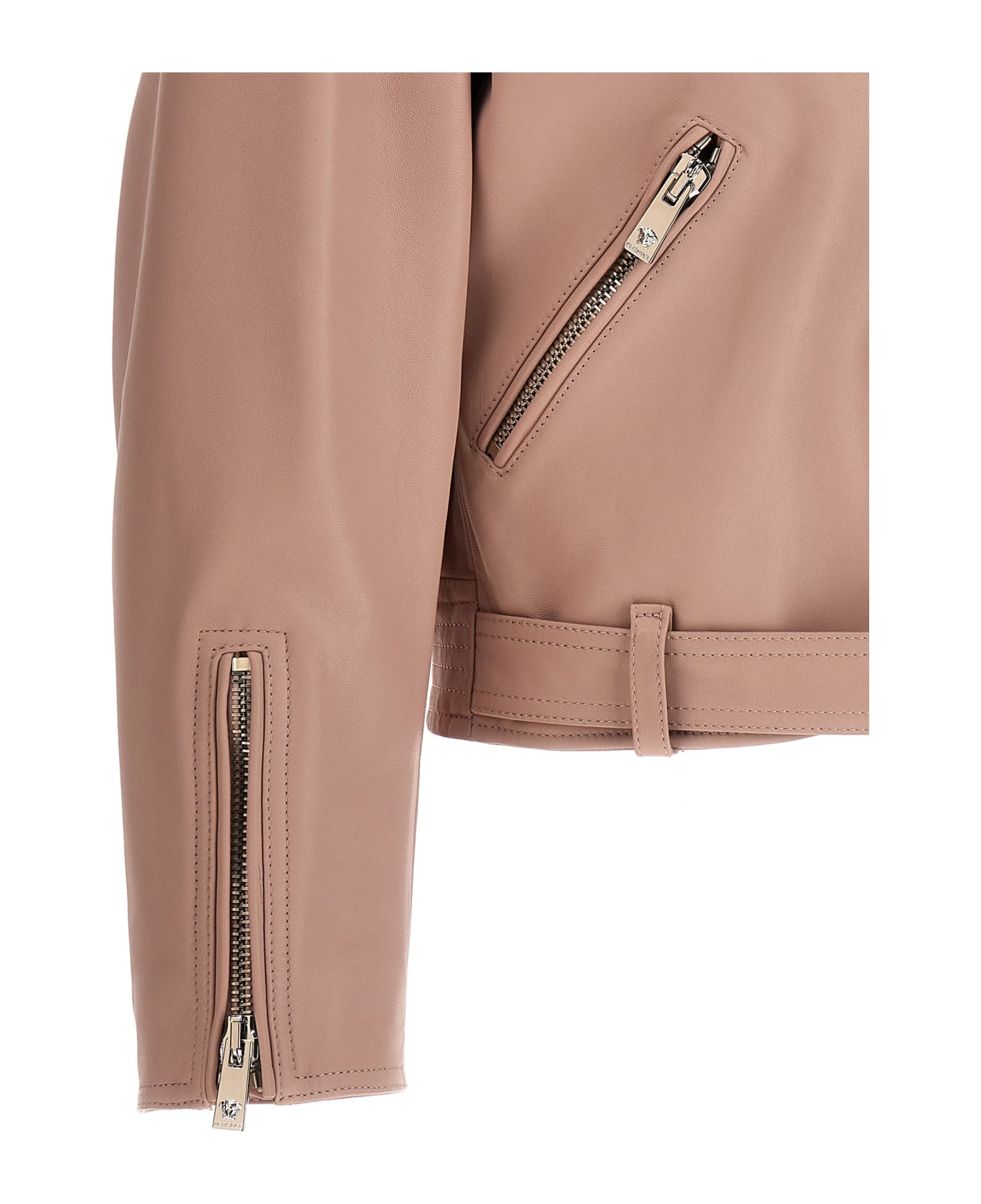 Versace Biker Leather Jacket | italist