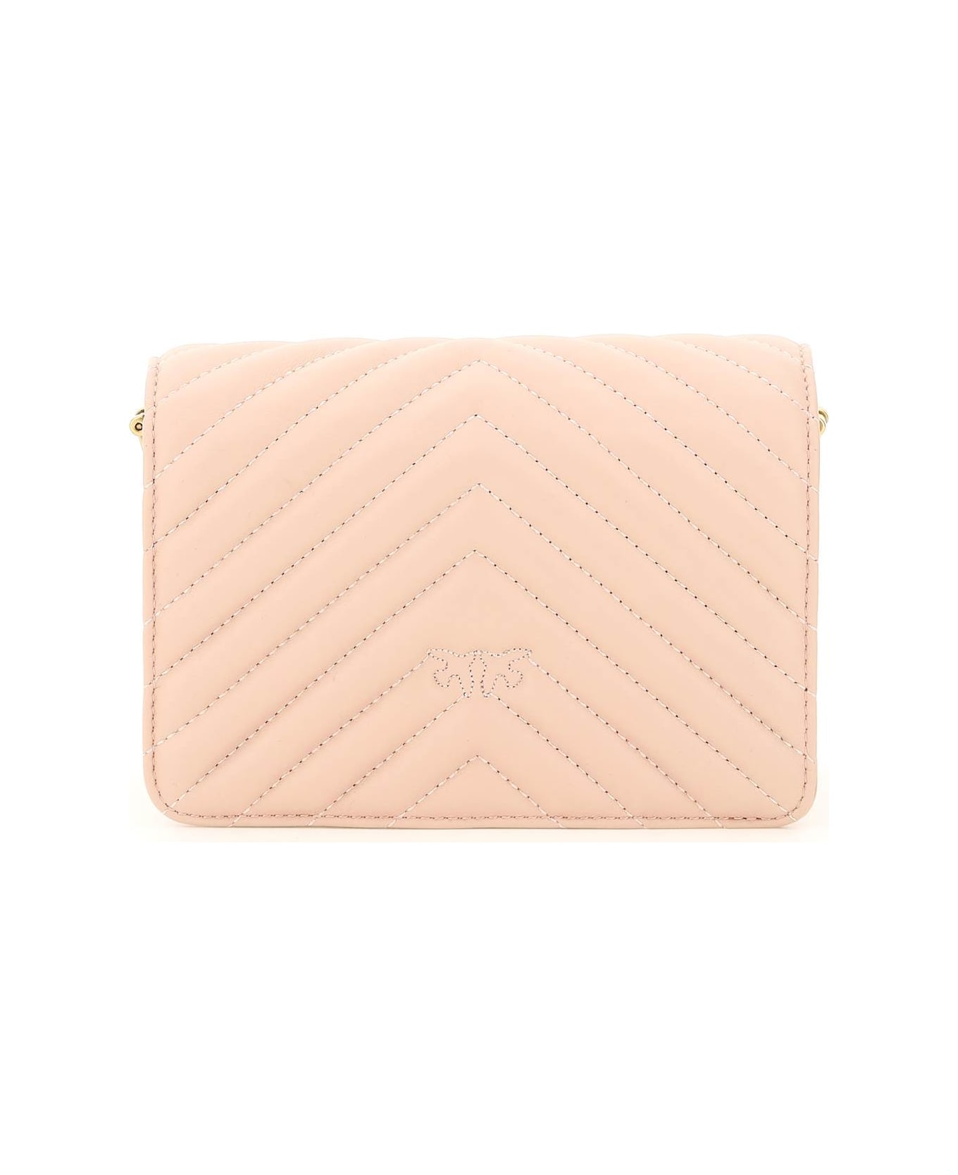 Pinko Love Click V Quilt Mini Bag | italist