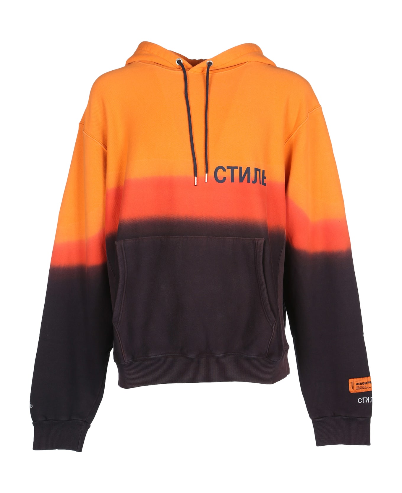 Heron Preston Style" Tie Dye Hoodie" | italist