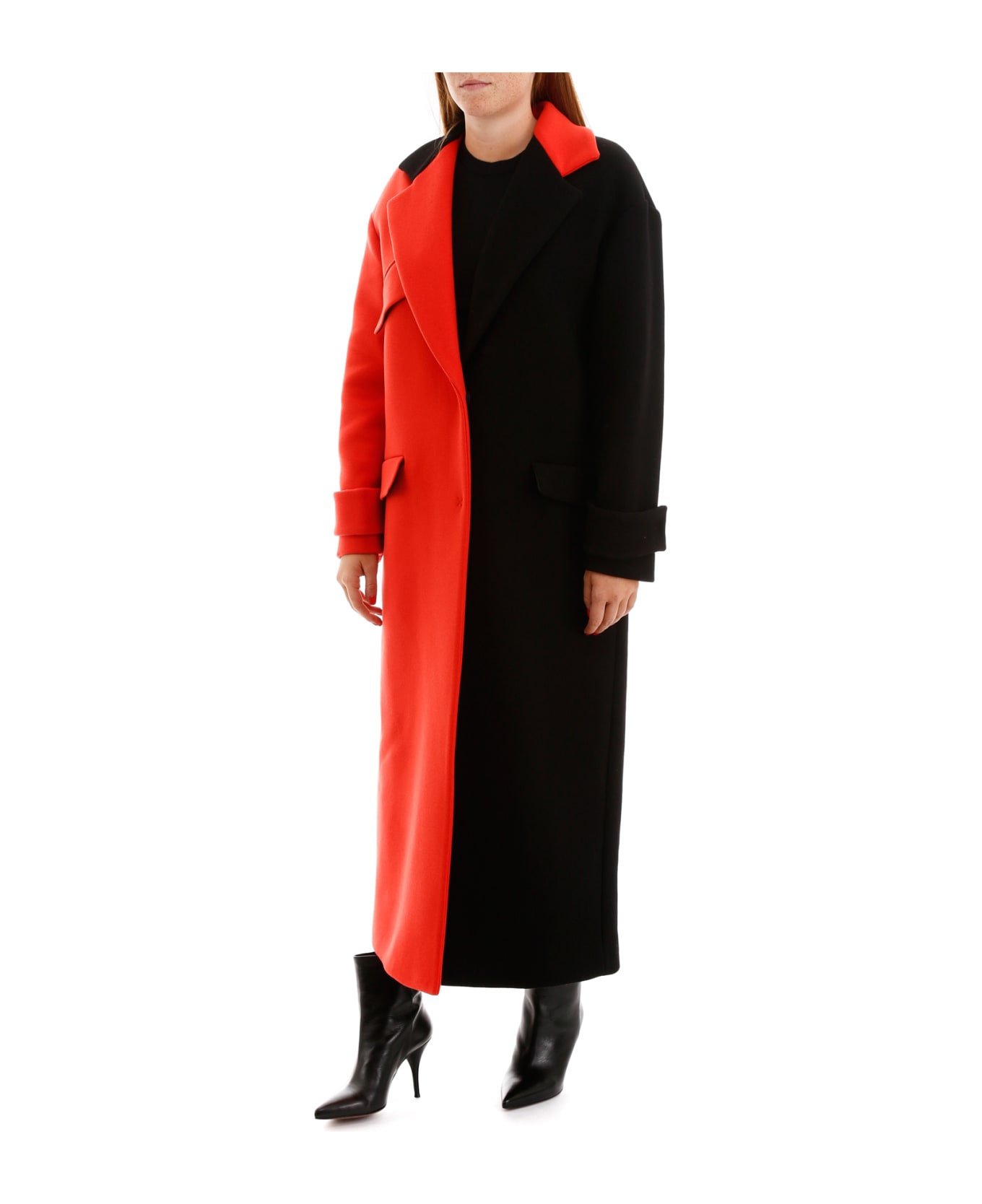 MSGM Bicolor Coat | italist