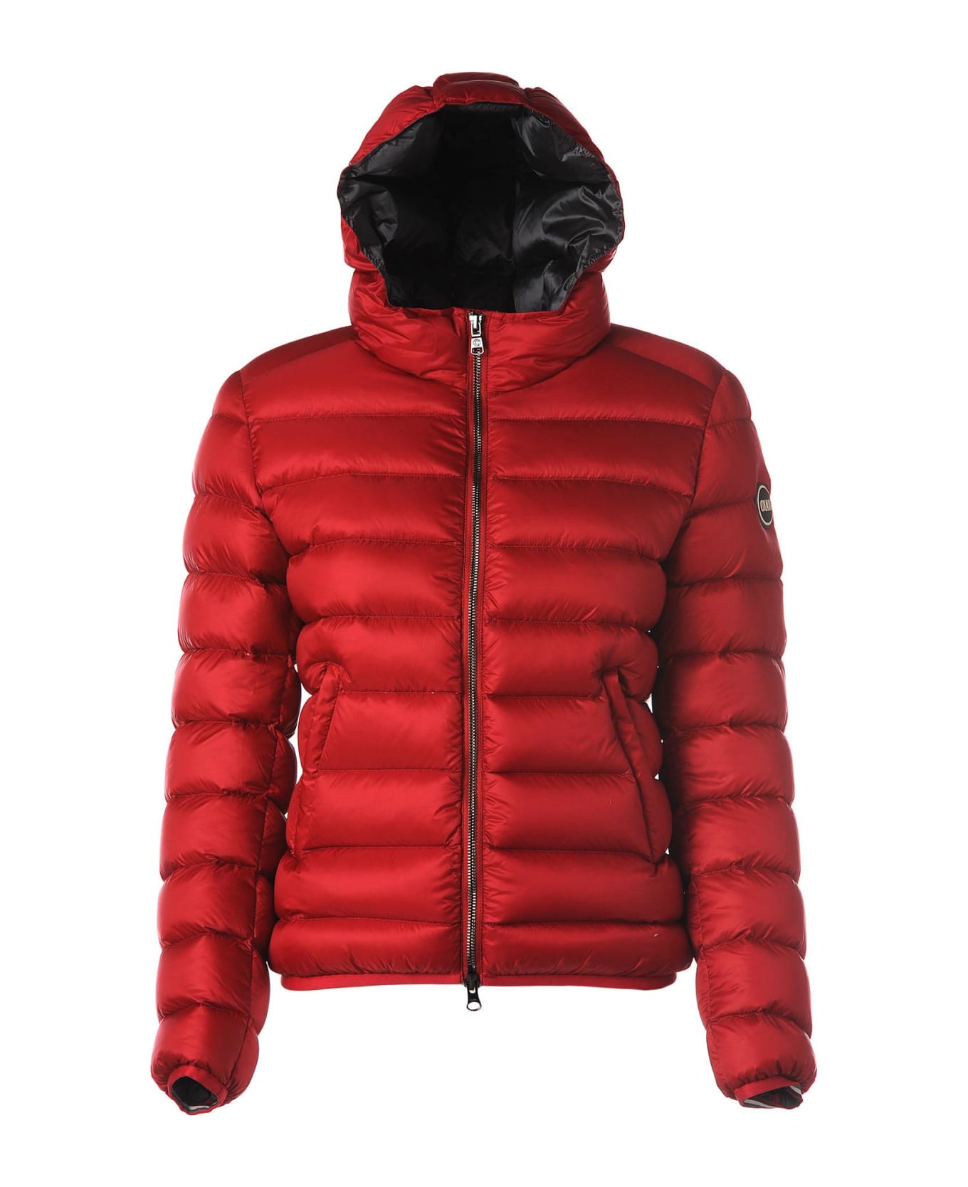 Colmar Hooded Red Down Jacket | italist