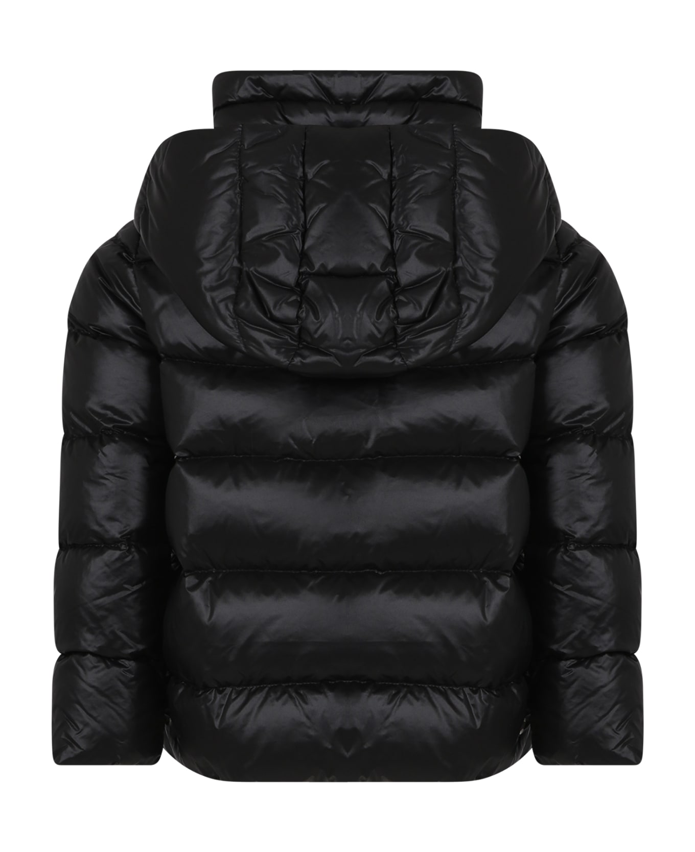 Colmar Black Down Jacket For Girl With Logo | italist, ALWAYS LIKE A SALE