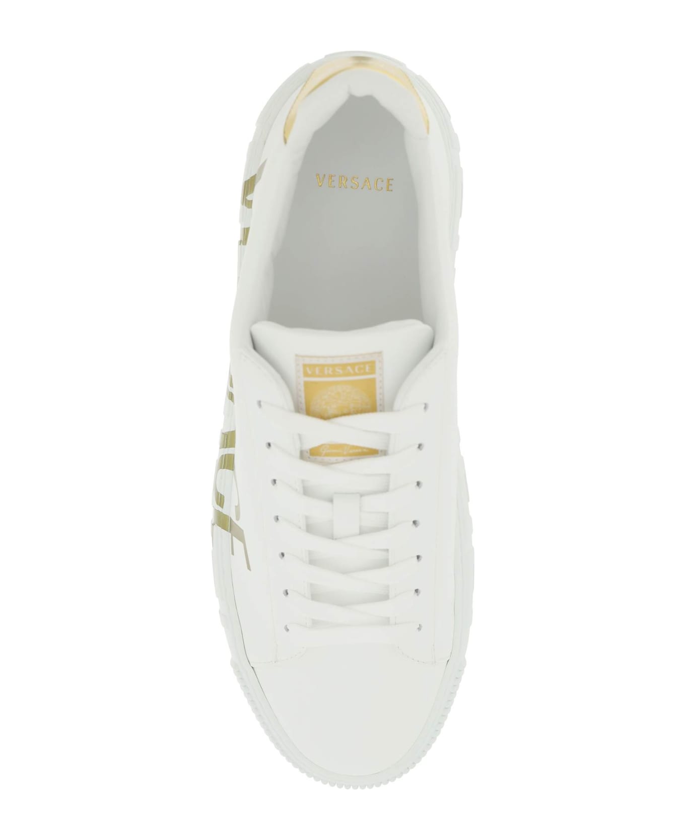 Versace 'greca' Sneakers With Logo | italist