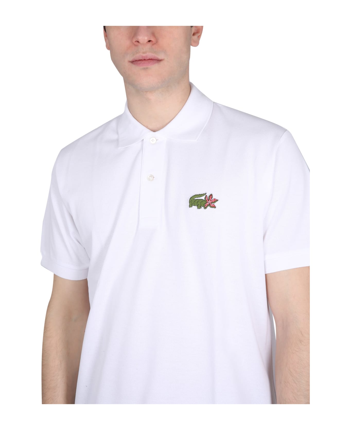 Lacoste Polo Shirt X Netflix Stranger Things | italist, ALWAYS LIKE A SALE