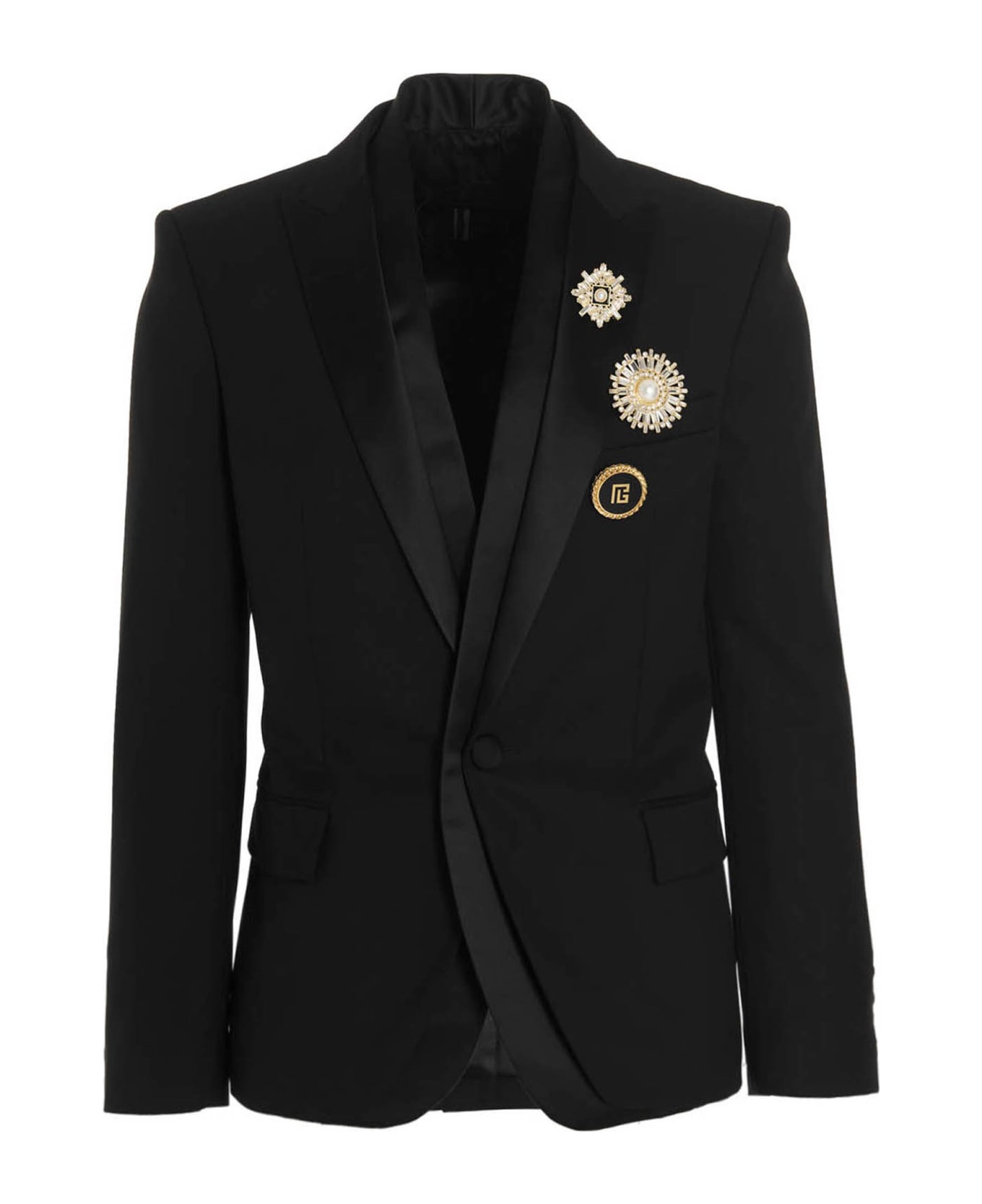 Balmain Pin Blazer Jacket | italist
