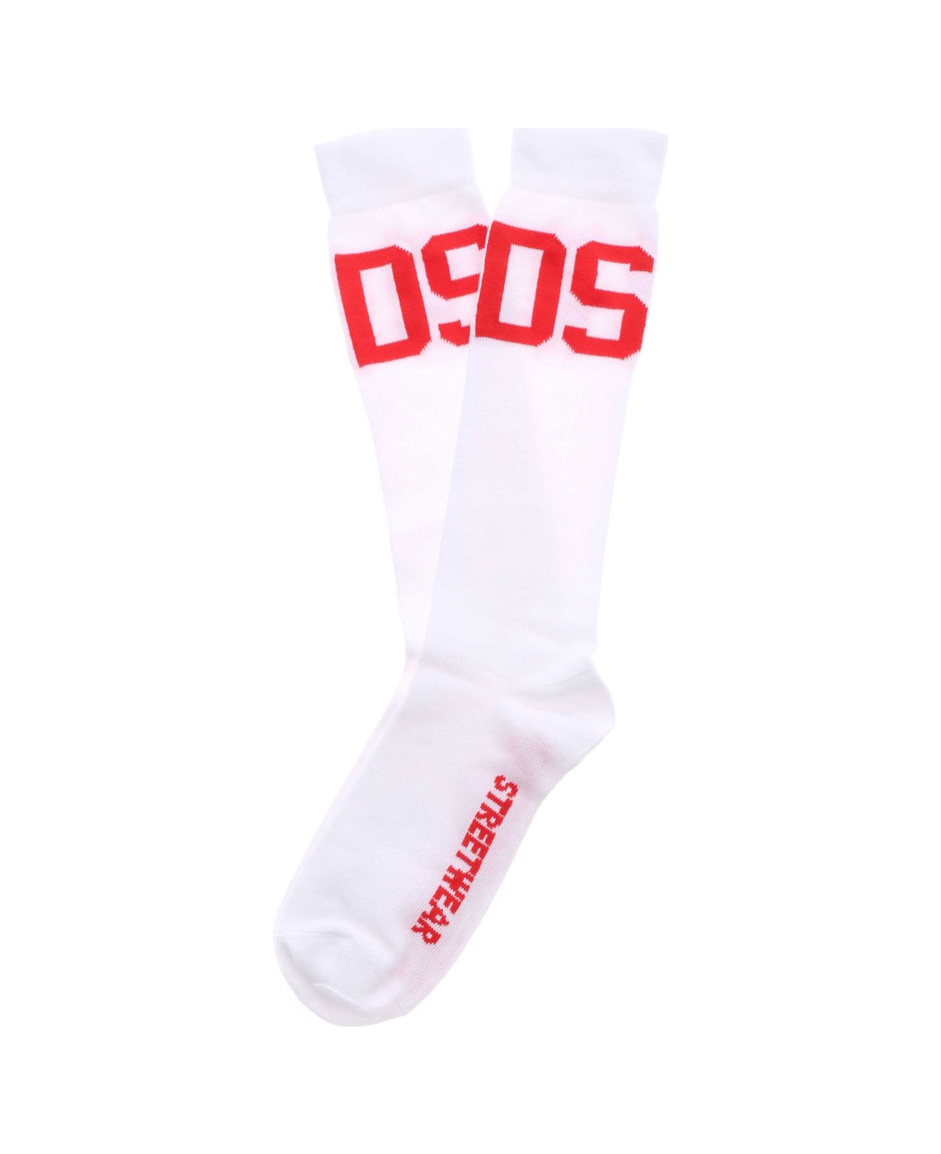 Gcds Macro Basic Logo Socks | italist