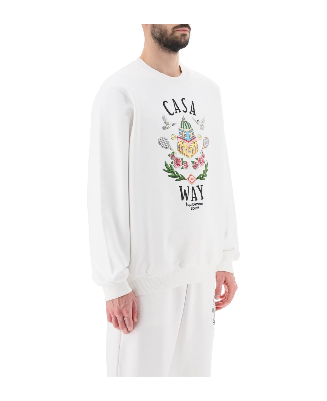 Casablanca Casa Way Crew-neck Sweatshirt | italist