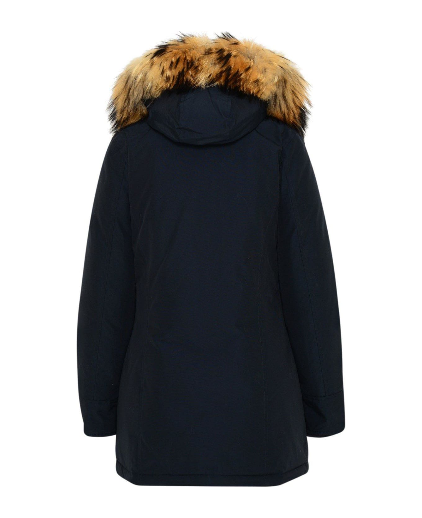 Woolrich Fur-trimmed Hooded Padded Coat | italist