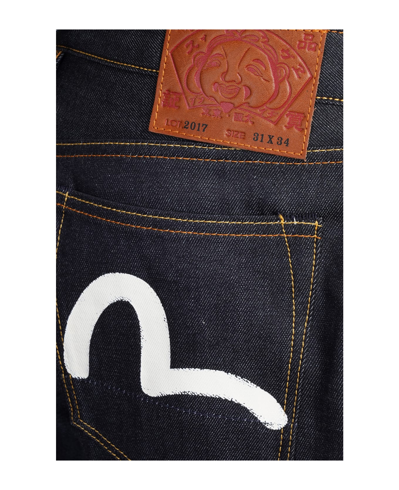 Evisu Jeans In Blue Cotton | italist