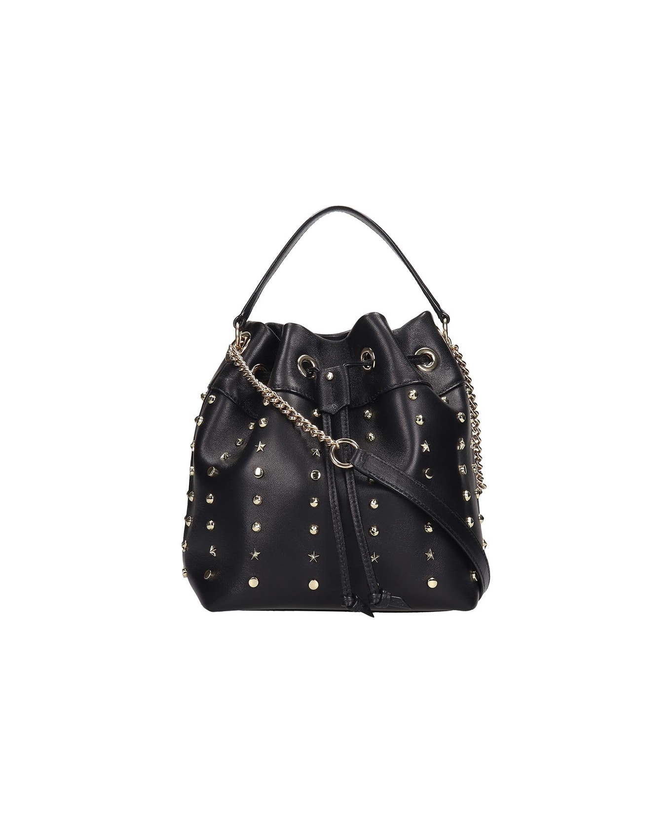 Jimmy Choo Juno -s Shoulder Bag In Black Leather | italist, ALWAYS LIKE ...