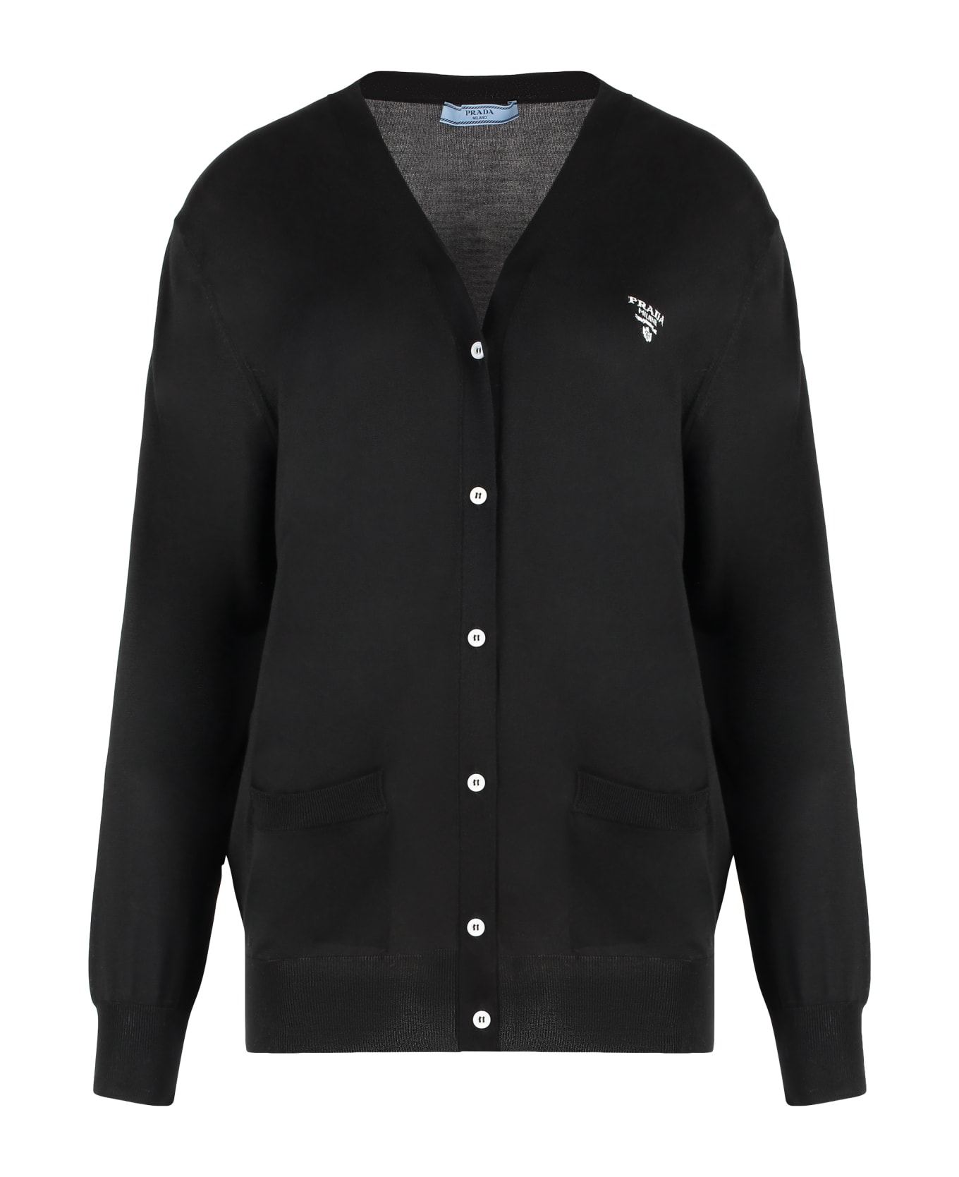 Prada Cardigan In Silk | italist