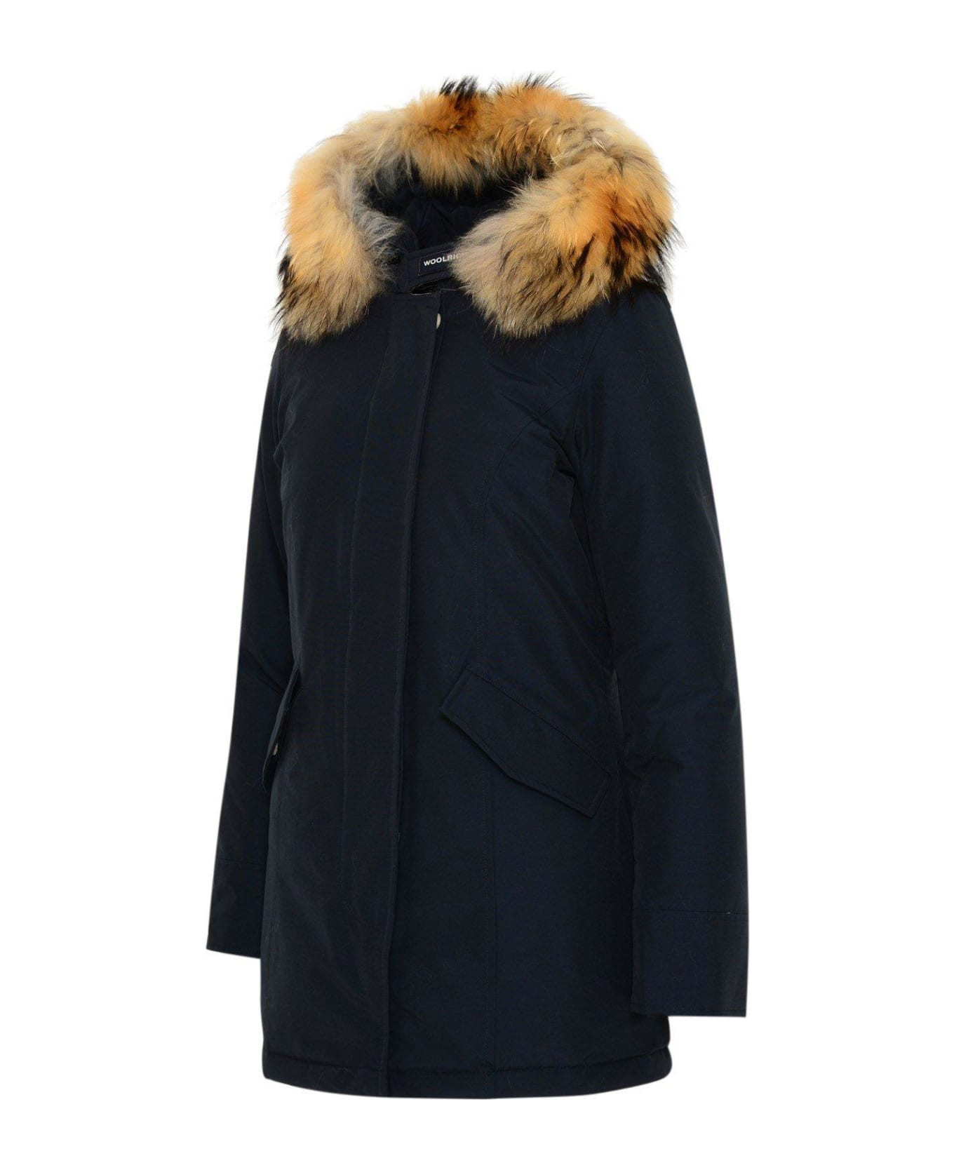 Woolrich Fur-trimmed Hooded Padded Coat | italist