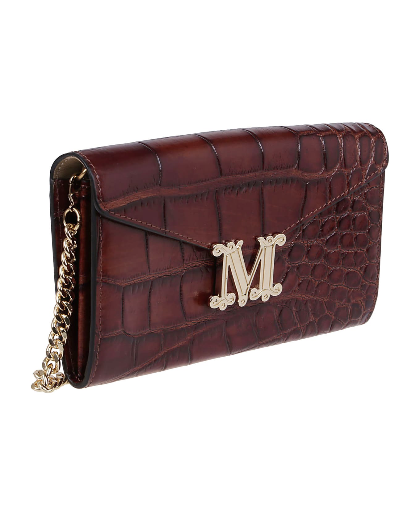 Max Mara Brown Leather Wallet | italist