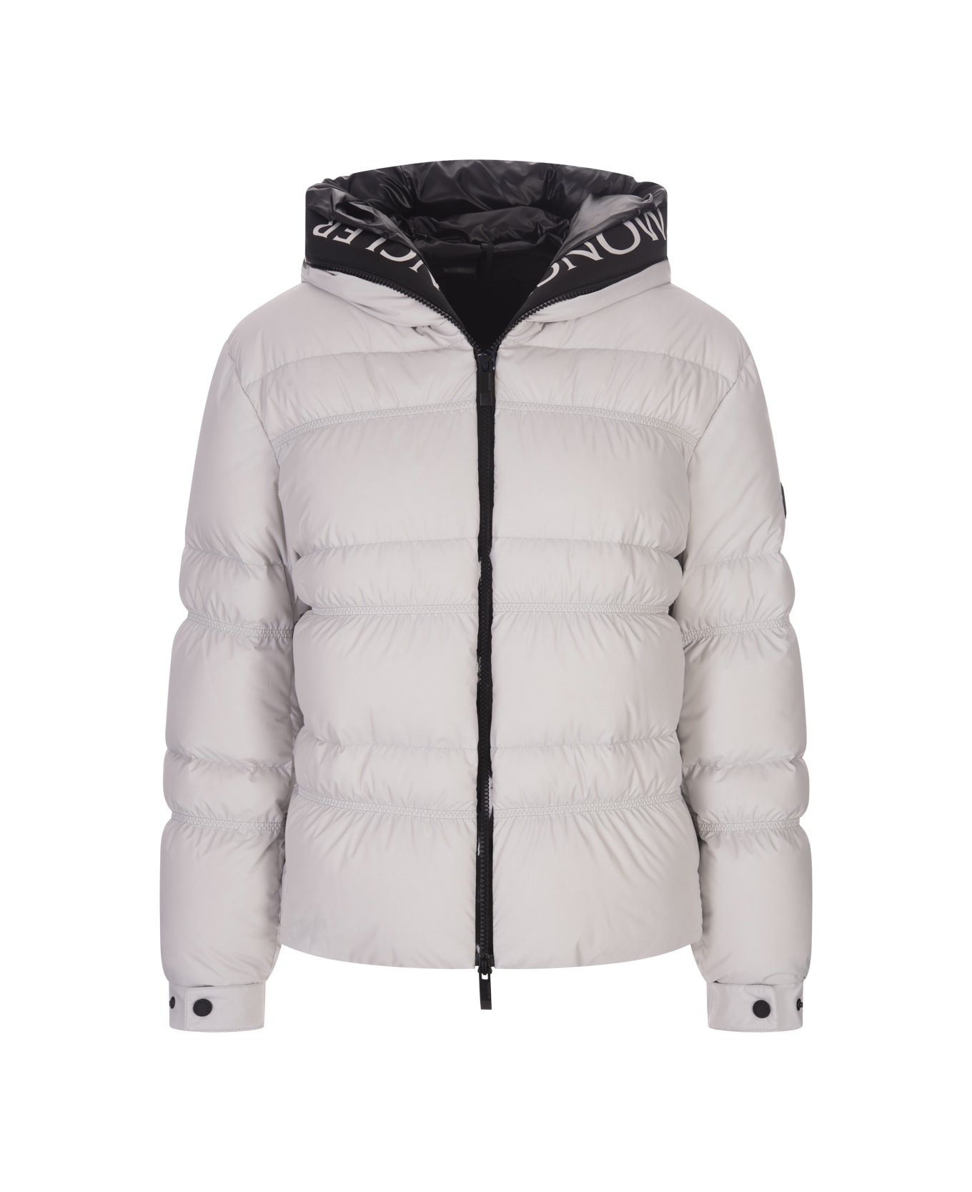 Moncler Ice Grey Yser Down Jacket | italist