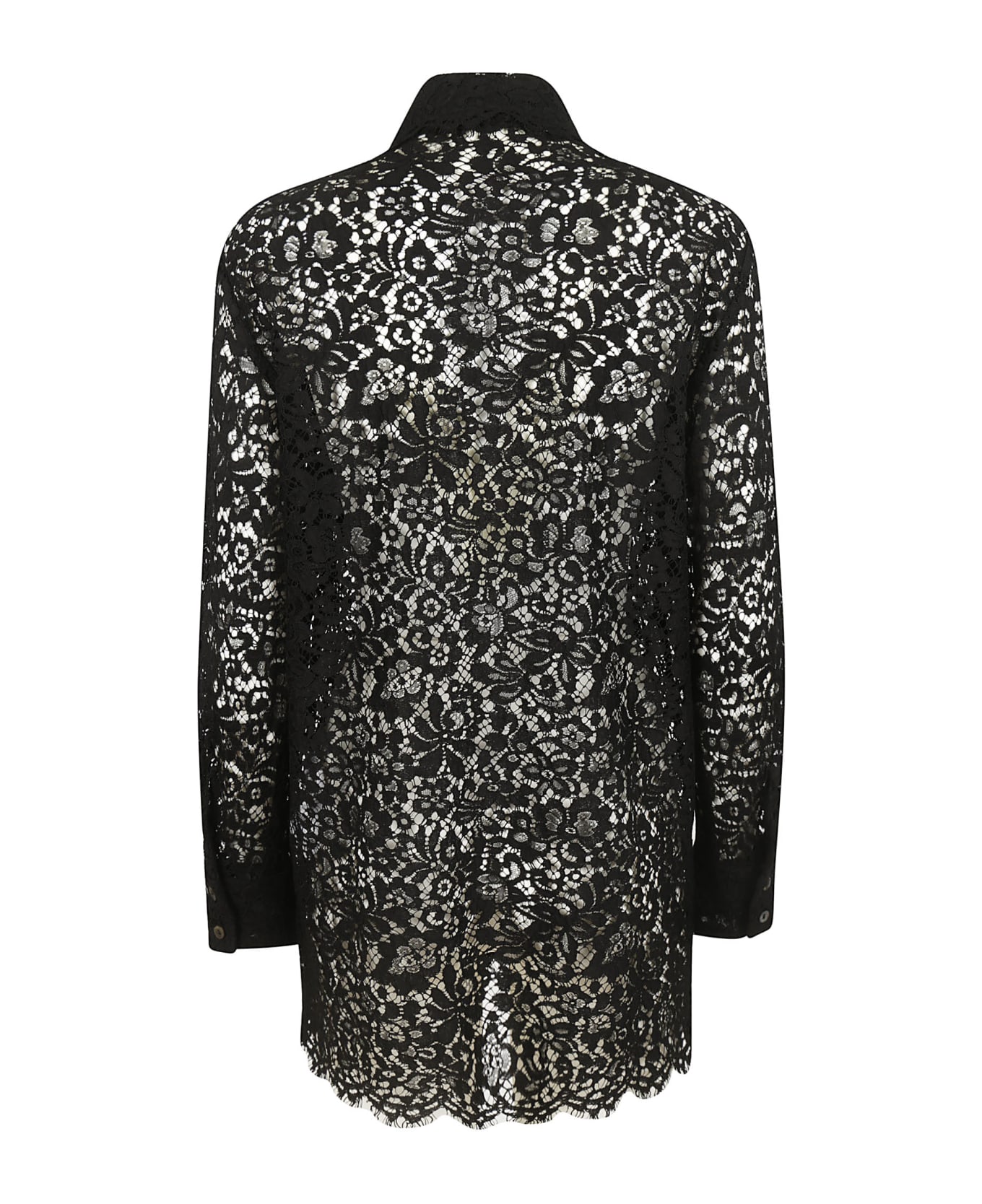 Parosh Lace Button Down Shirt | italist