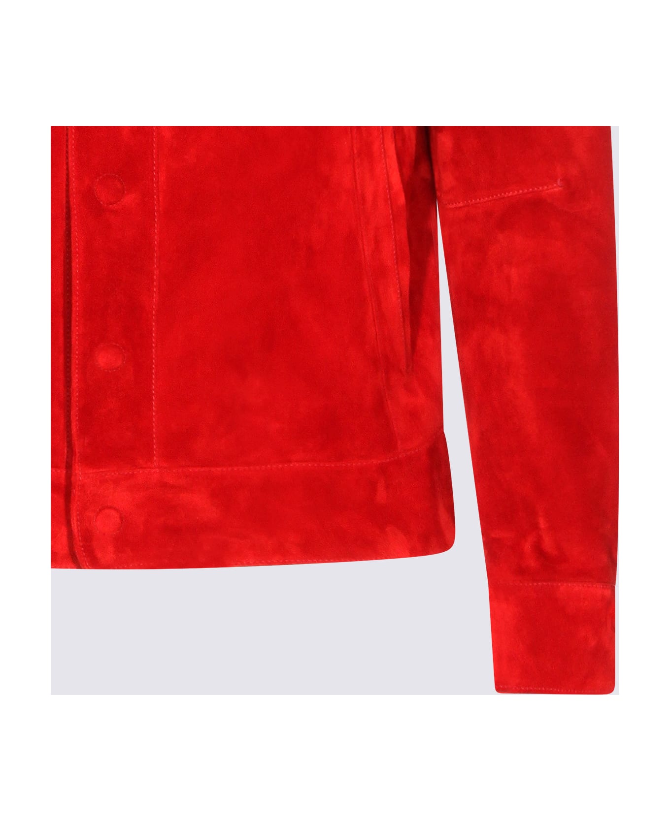 Tom Ford Red Leather Jacket | italist