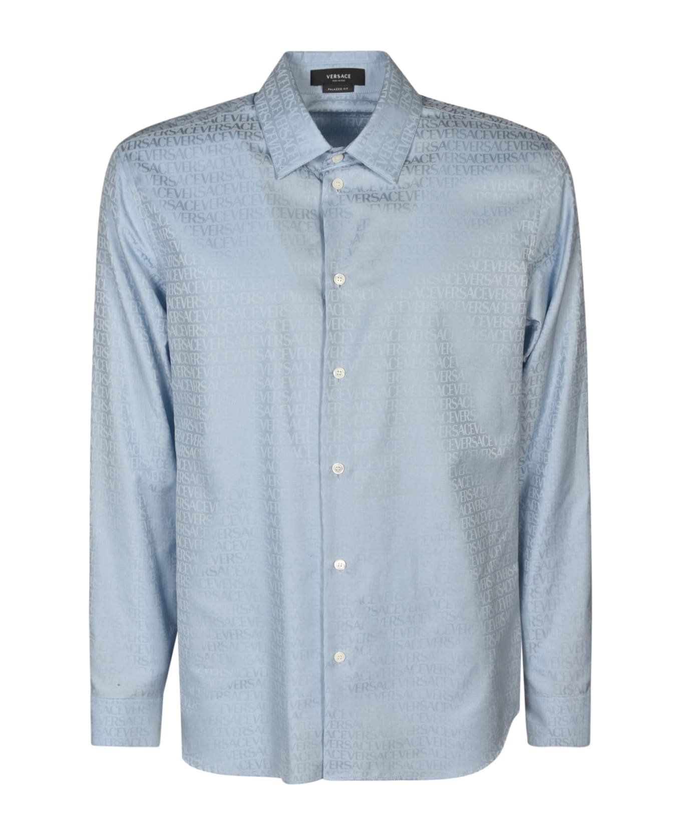 Versace Long-sleeved Printed Shirt | italist