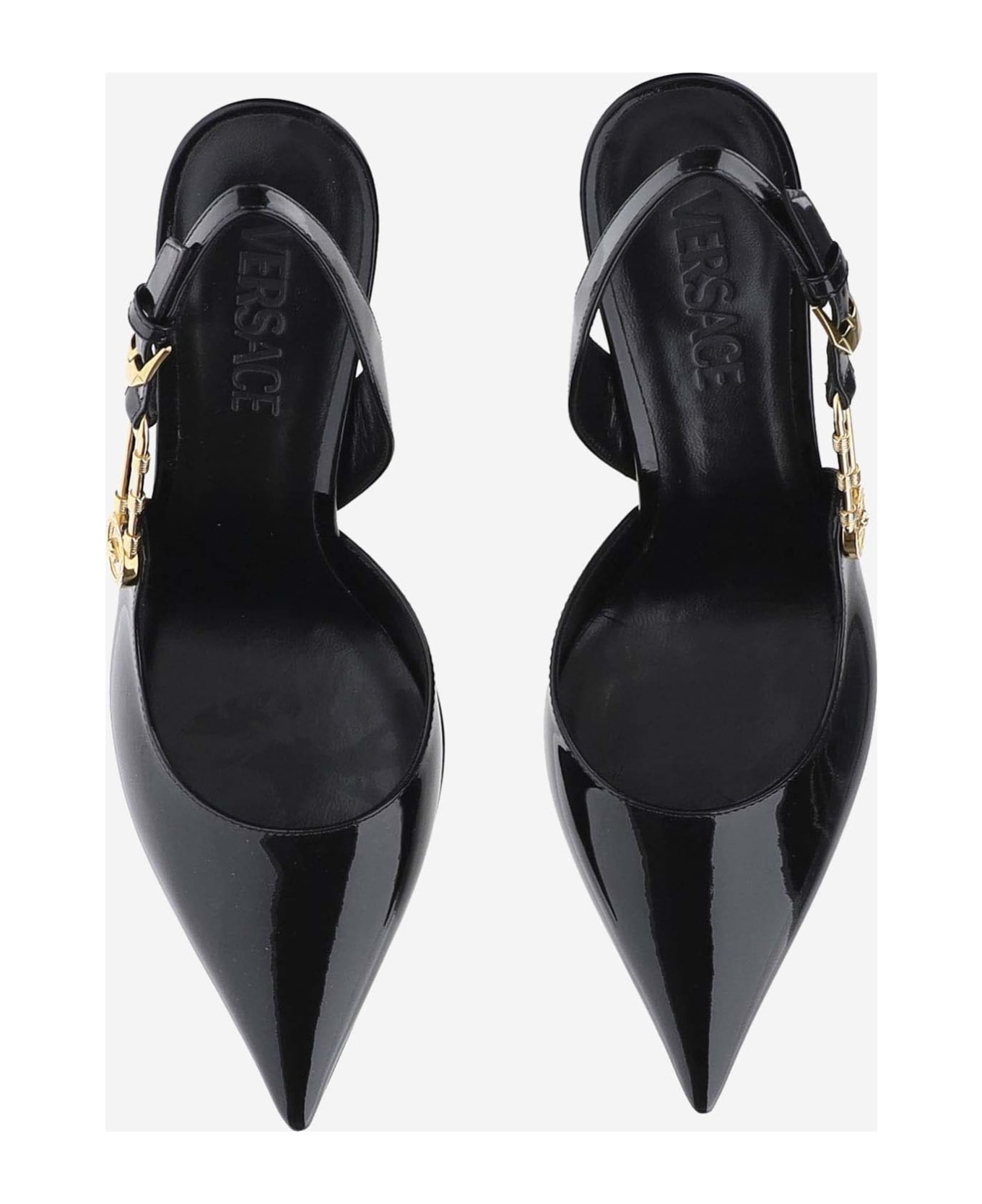 Versace Pumps With Safety Pin | italist