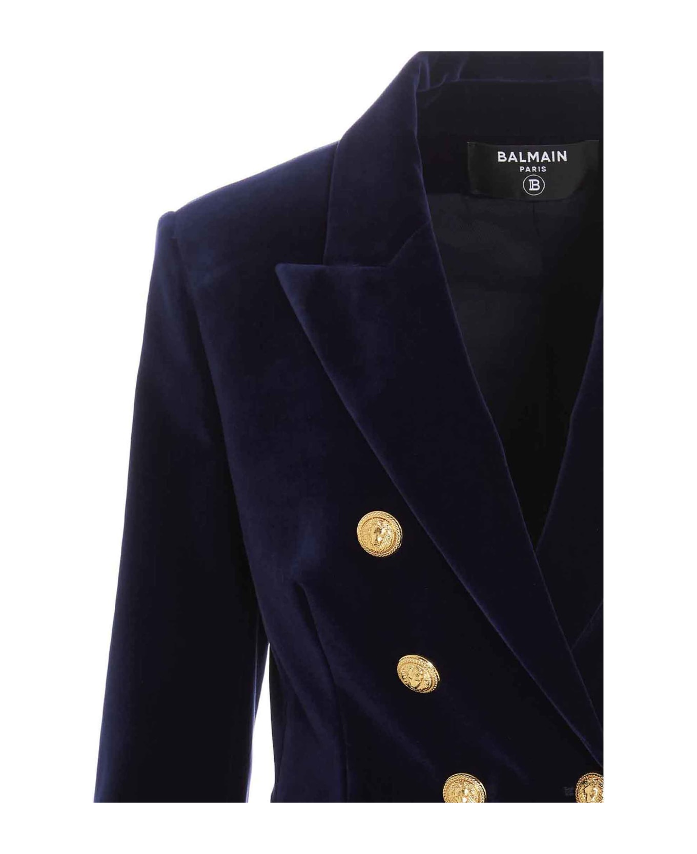 Balmain Velvet Blazer Jacket | italist