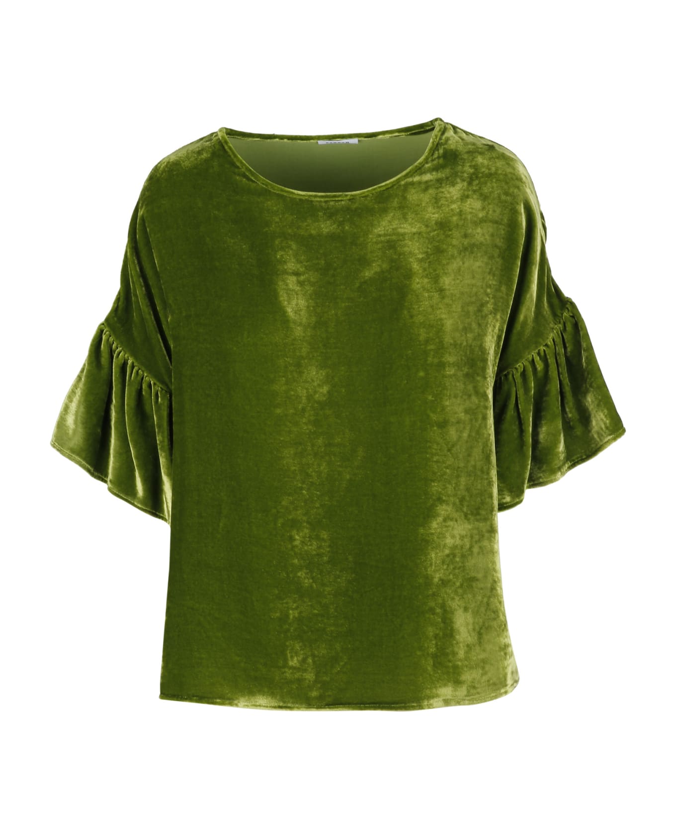 Parosh Ruffled T-shirt | italist