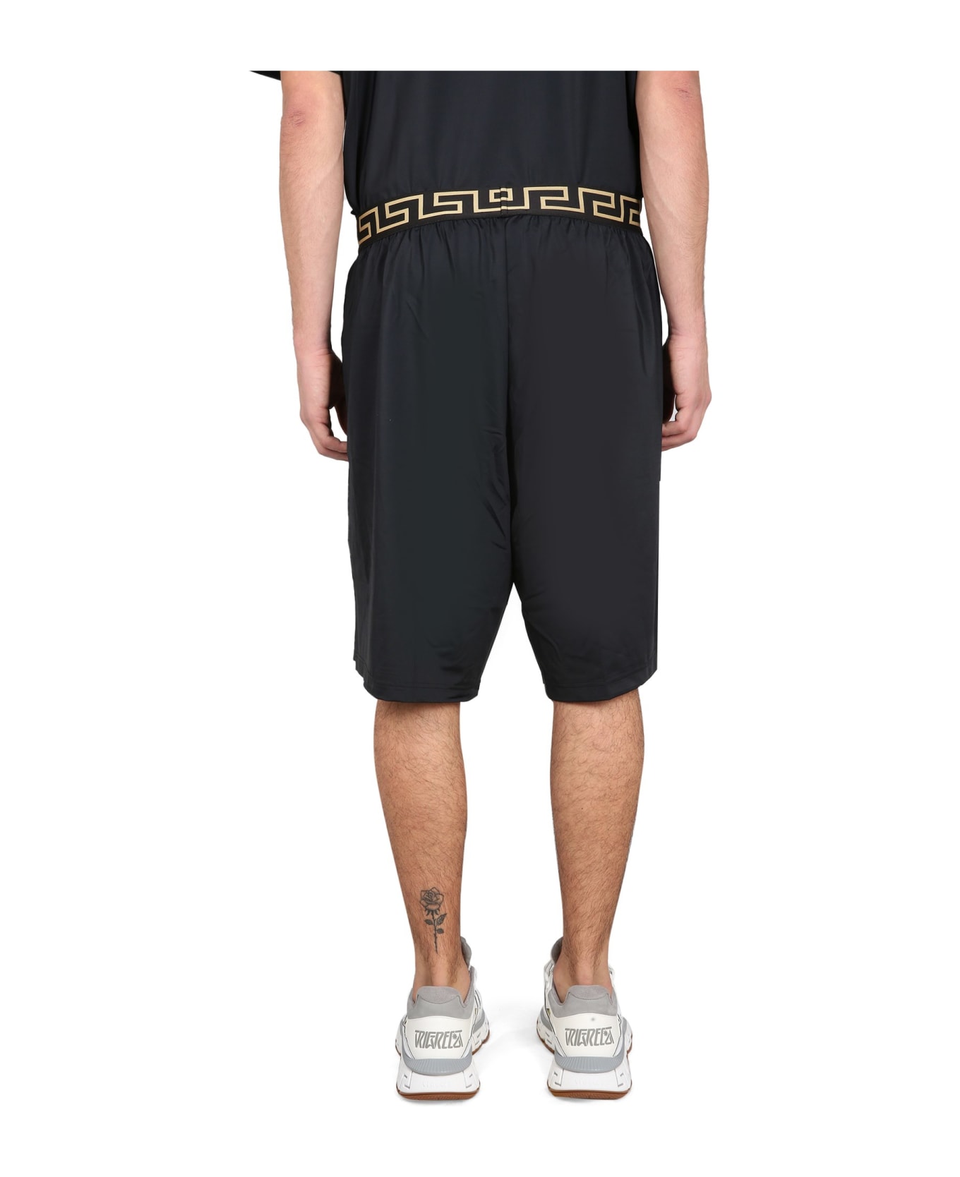 Versace Long Sea Bermuda Board Greek | italist